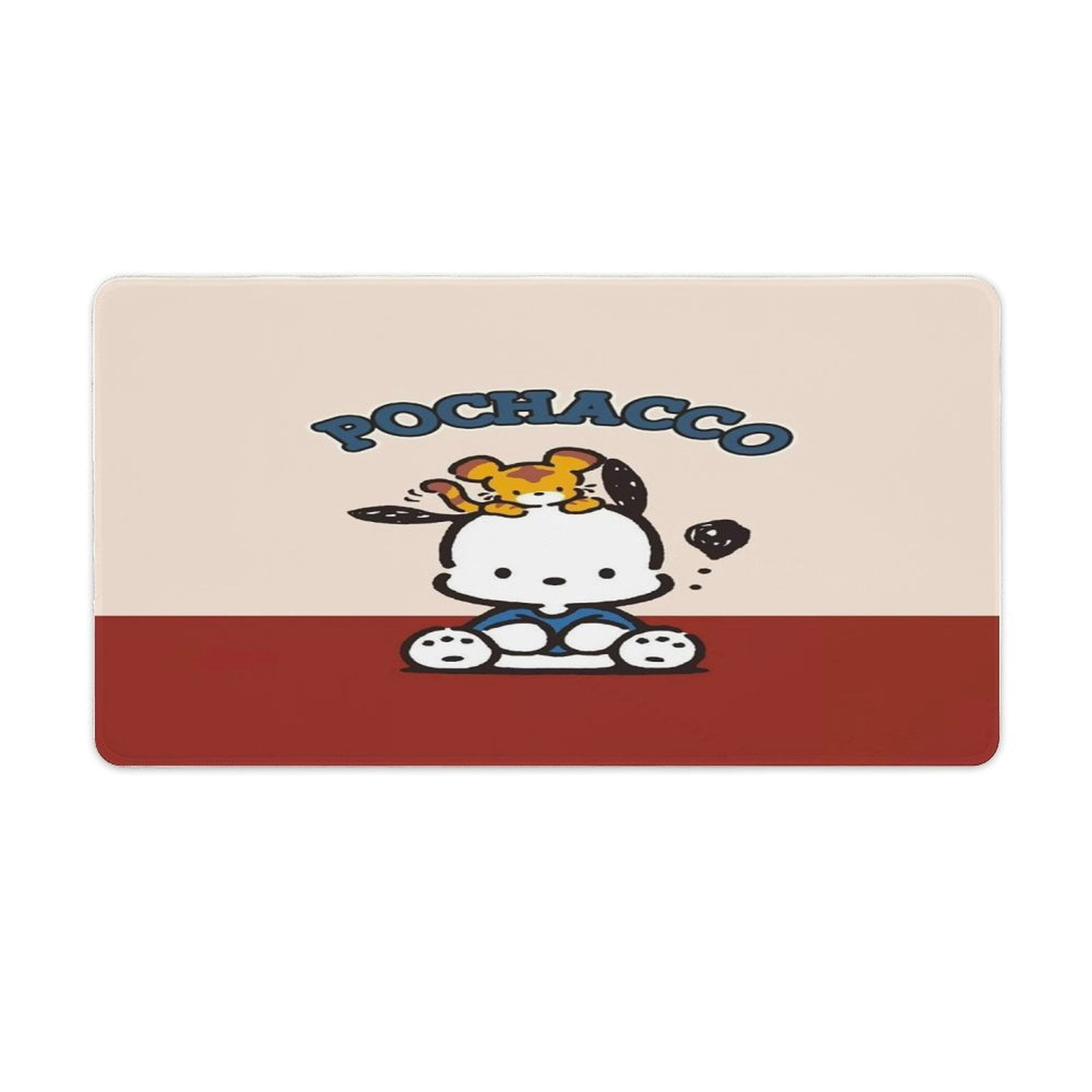 Pochacco Computer Mouse Mat with Anti-Slip Rubber Base Anti-Fray ...