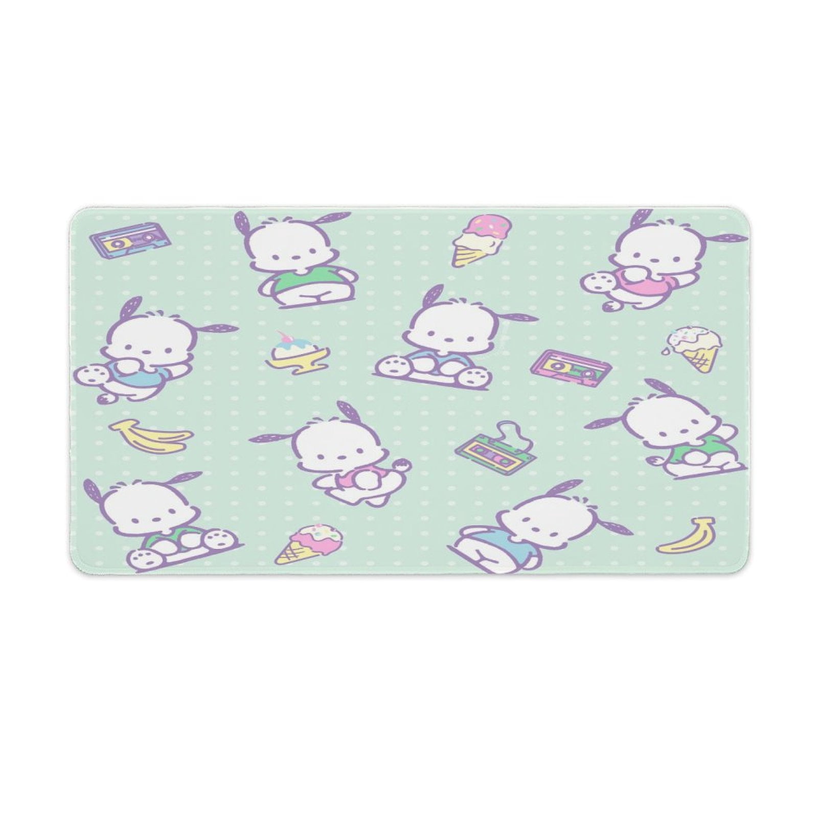 Pochacco Computer Mouse Mat with Anti-Slip Rubber Base Anti-Fray ...