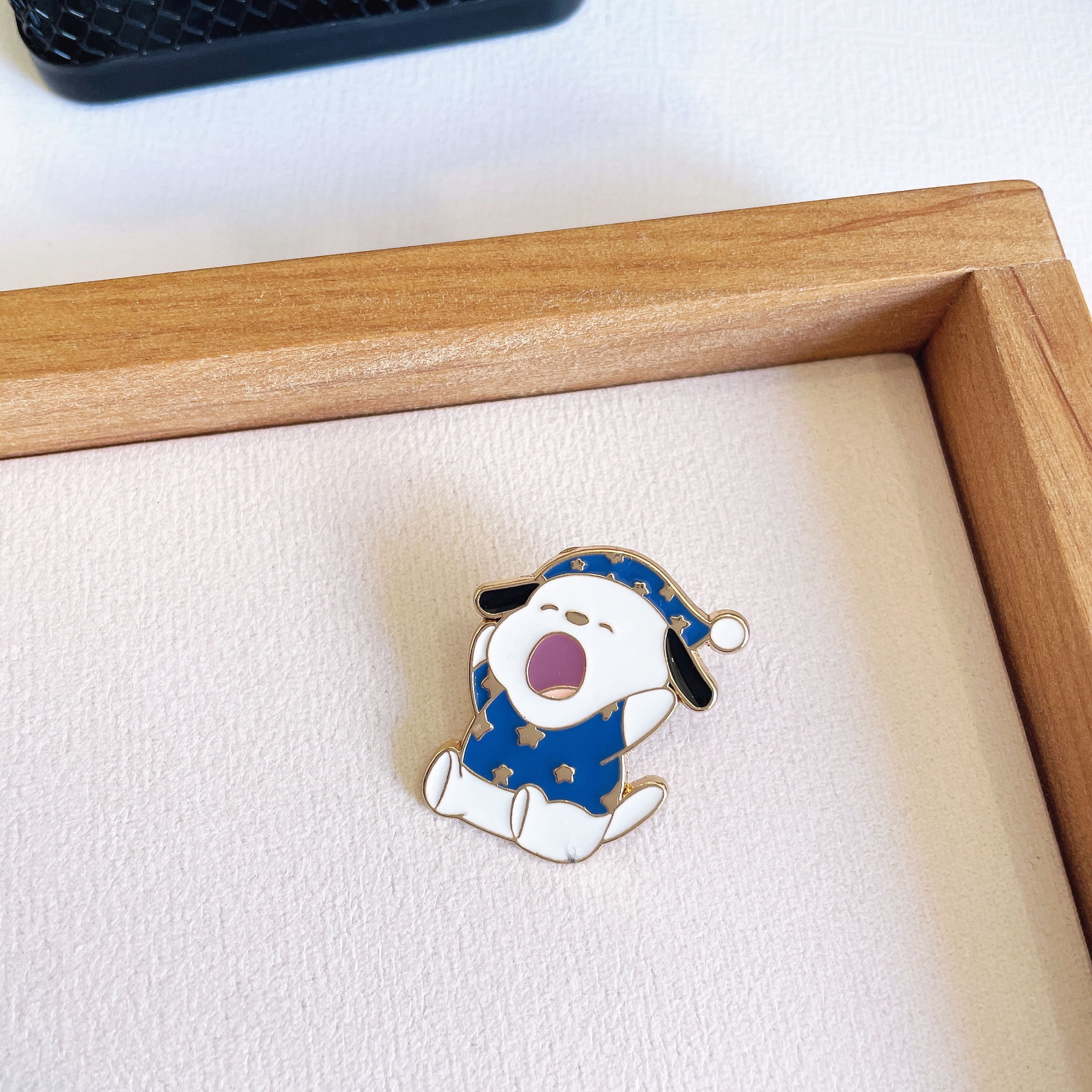Pochacco Hello Kitty Enamel Brooch Cartoon Sanrio Cinnamoroll Creative ...