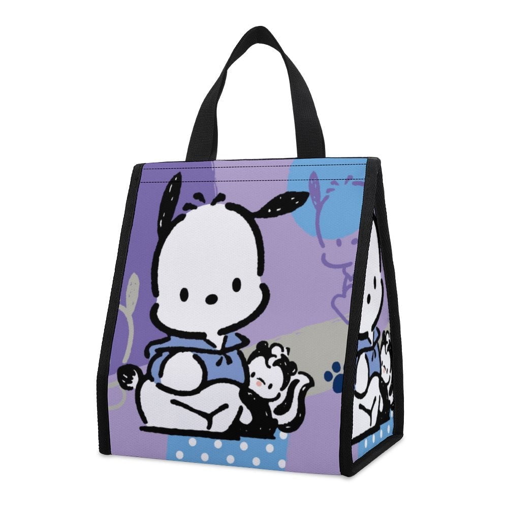 Pochacco Lunch Bag, Insulated Lunch Bag for Women Men Lunch Box ...
