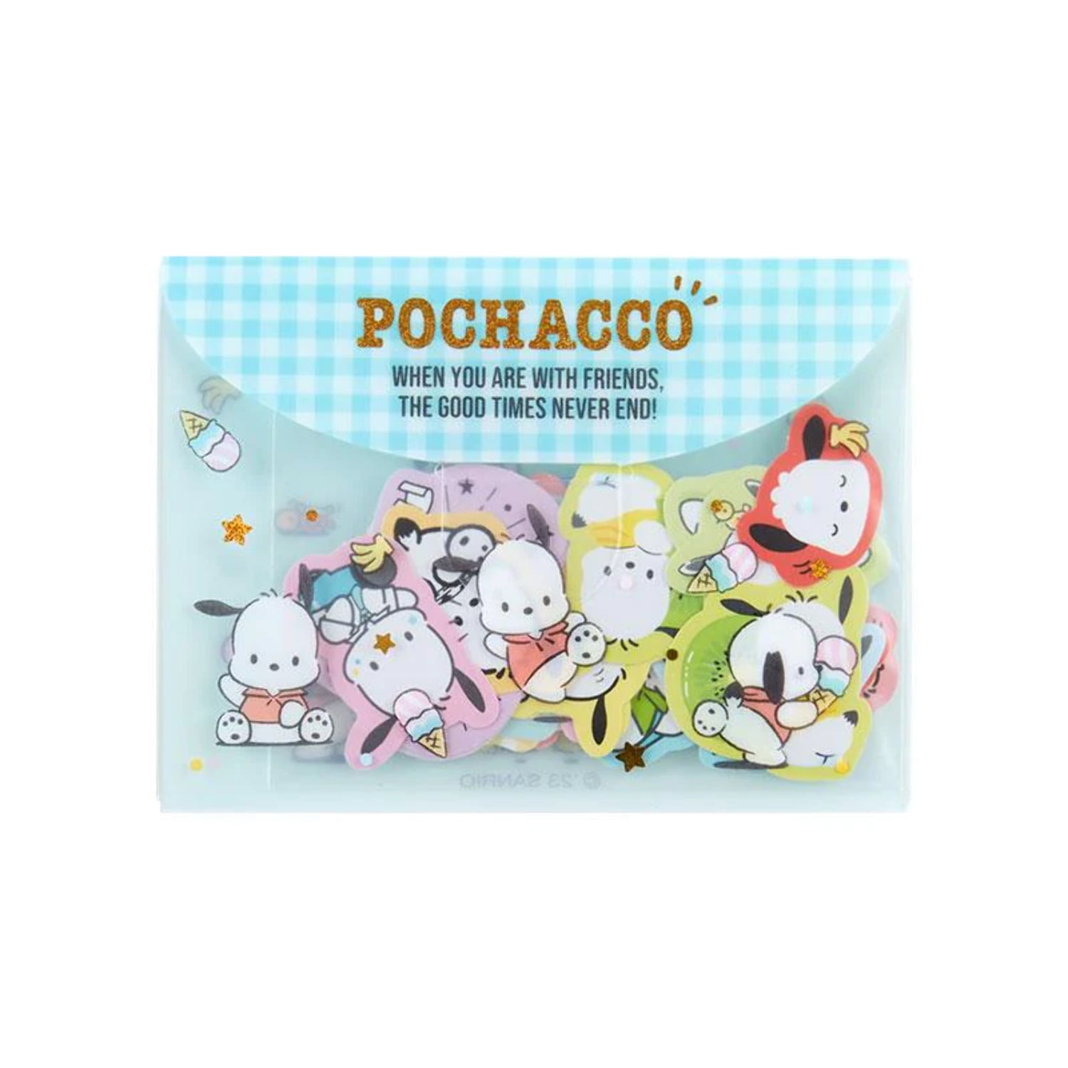 Pochacco Mini Sticker Pack 40-Piece Sanrio Classic Series - Walmart.com