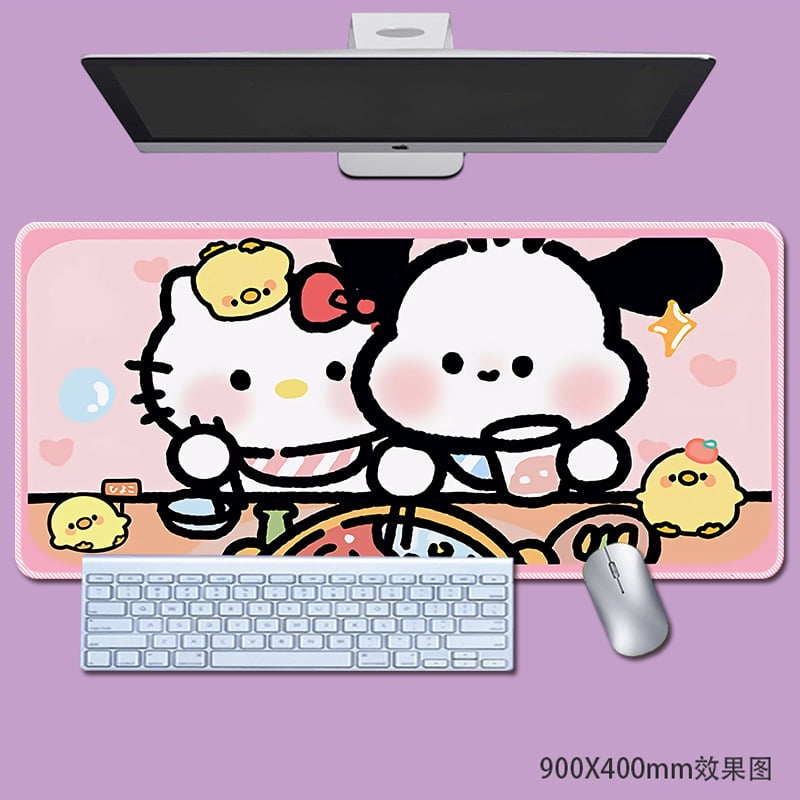 Pochacco Mouse Pad Oversized Cute Cartoon Sanrio Office Computer ...
