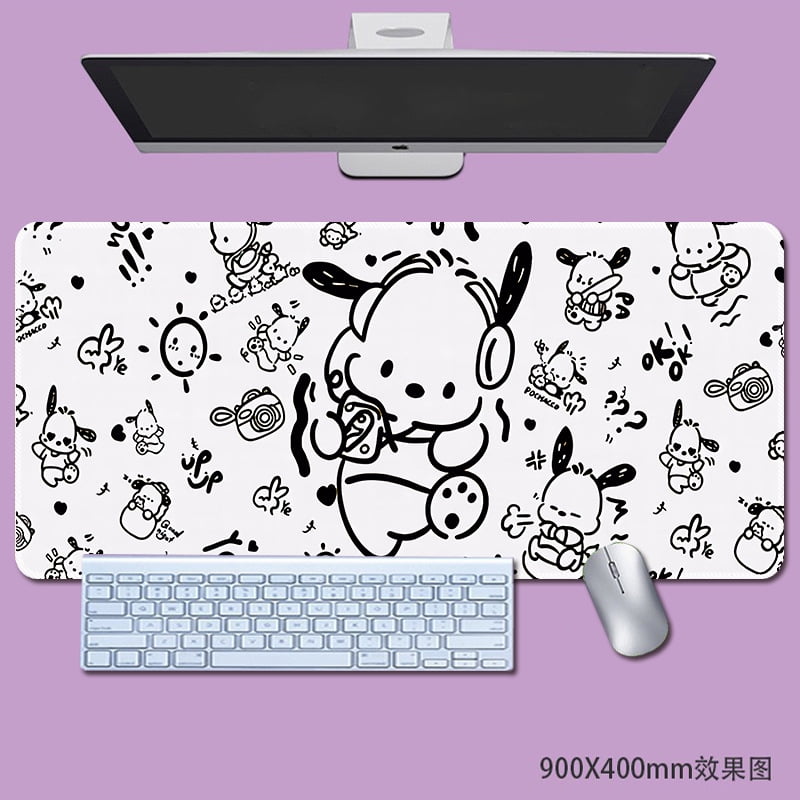Pochacco Mouse Pad Oversized Cute Cartoon Sanrio Office Computer ...