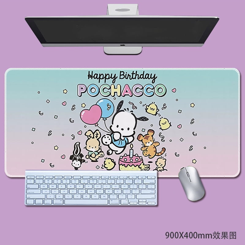 Pochacco Mouse Pad Oversized Cute Cartoon Sanrio Office Computer ...
