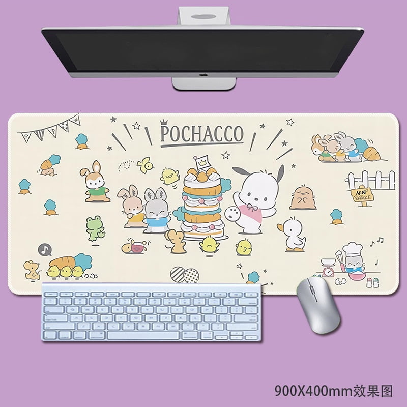 Pochacco Mouse Pad Oversized Cute Cartoon Sanrio Office Computer ...