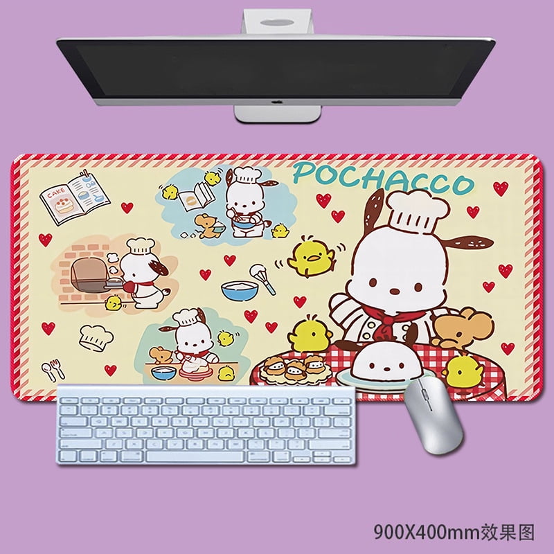 Pochacco Mouse Pad Oversized Cute Cartoon Sanrio Office Computer ...