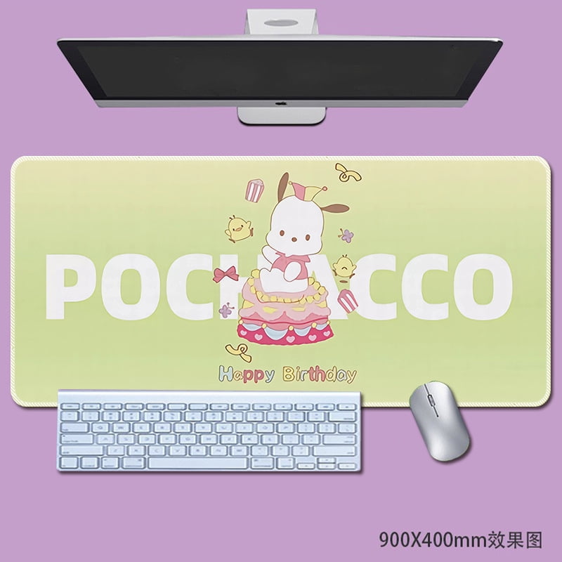 Pochacco Mouse Pad Oversized Cute Cartoon Sanrio Office Computer ...