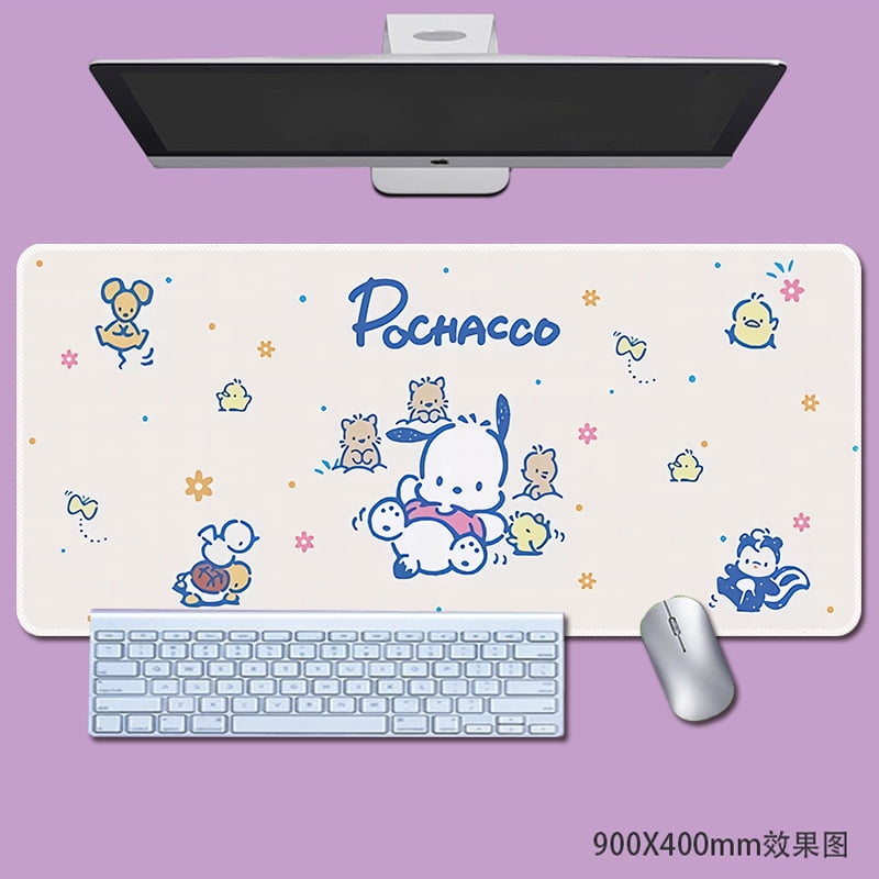 Pochacco Mouse Pad Oversized Cute Cartoon Sanrio Office Computer ...