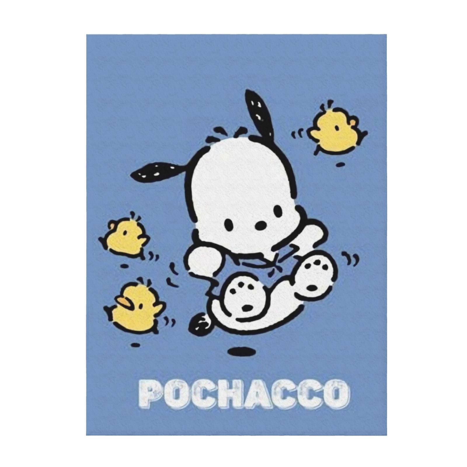 Pochacco Plush Throw Blanket Super Soft Wool Blanket, Sofa And Bed ...