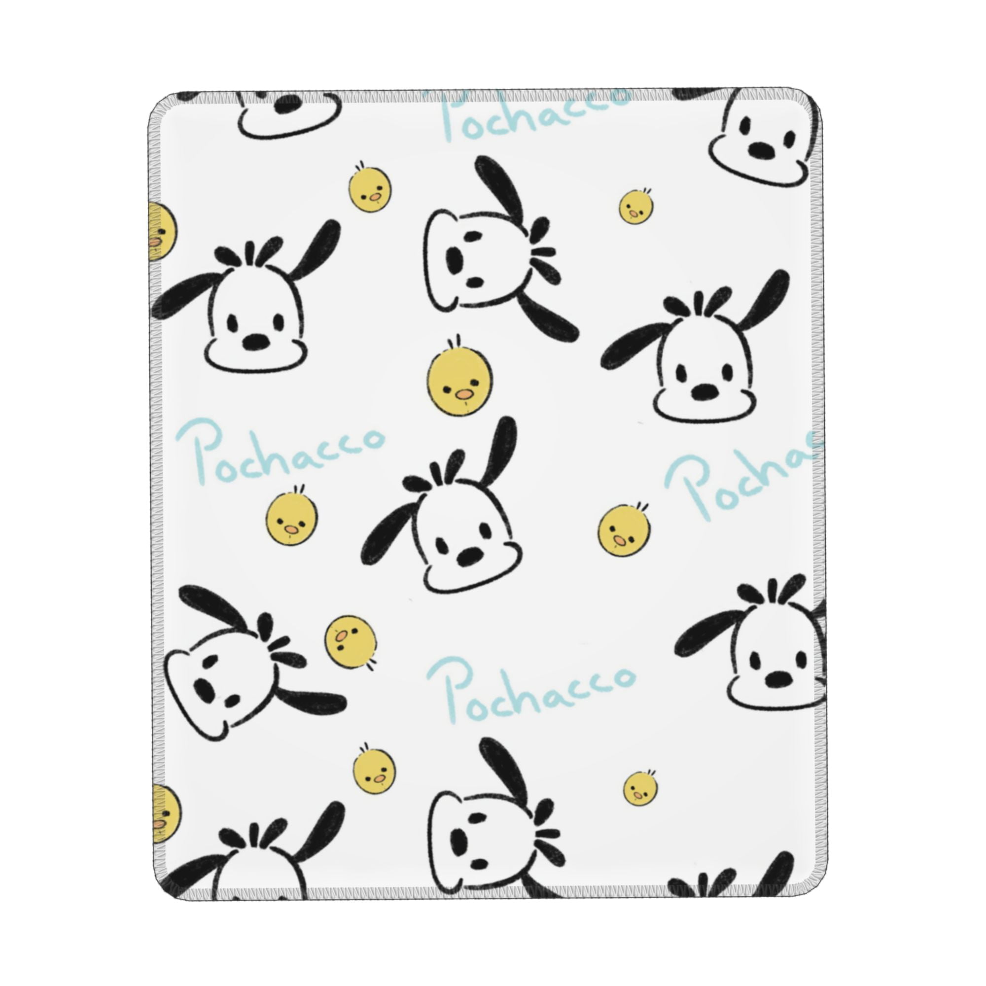 Pochacco Rubber Lock Edge Mouse Pad (Vertical) Office Mouse Pad Home ...