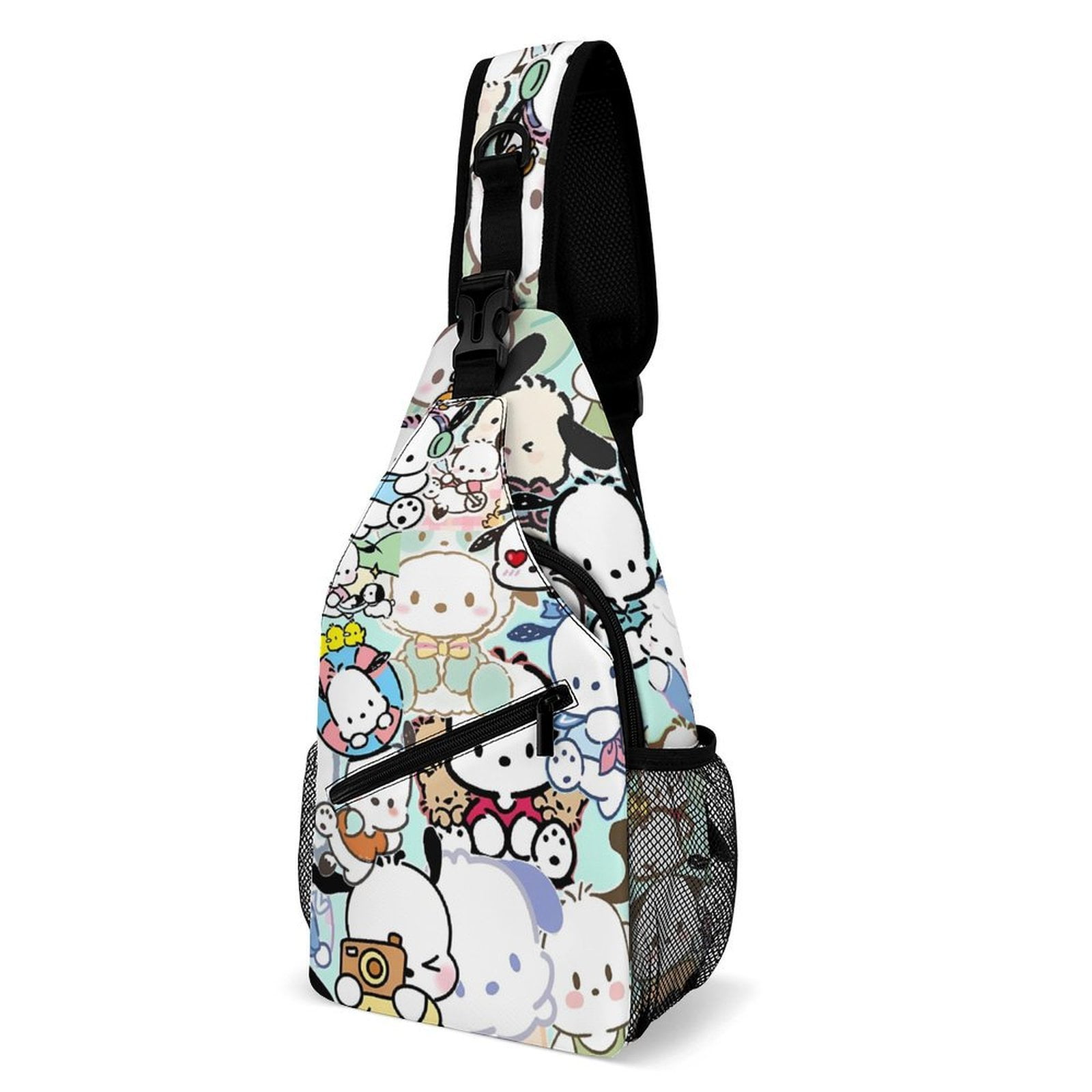 Pochacco Sling Bag For Men Women Shoulder Backpack Chest Bags Crossbody ...