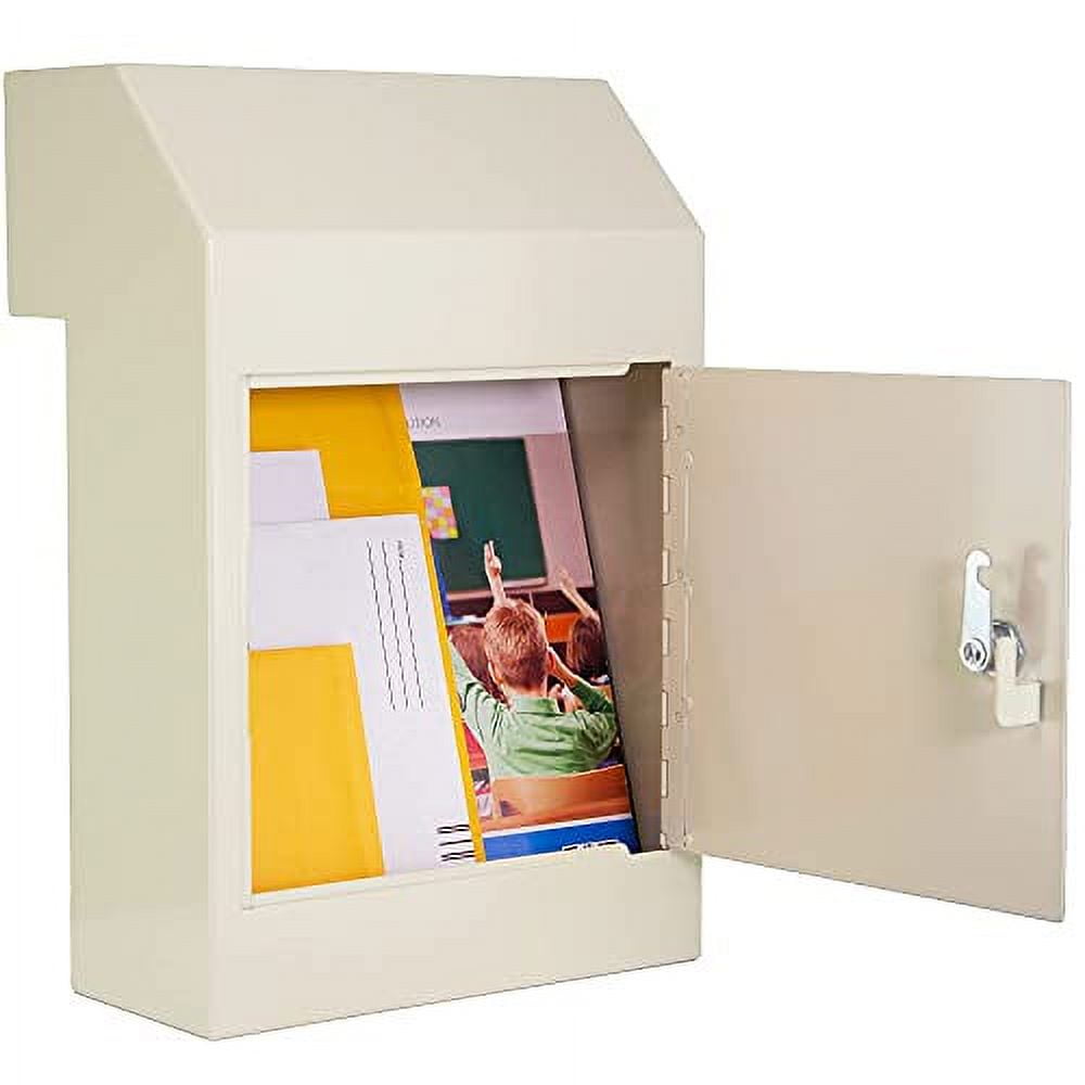 Pochar Door Drop Box for Mail, Rent, Deposit, and Night Key - Through ...