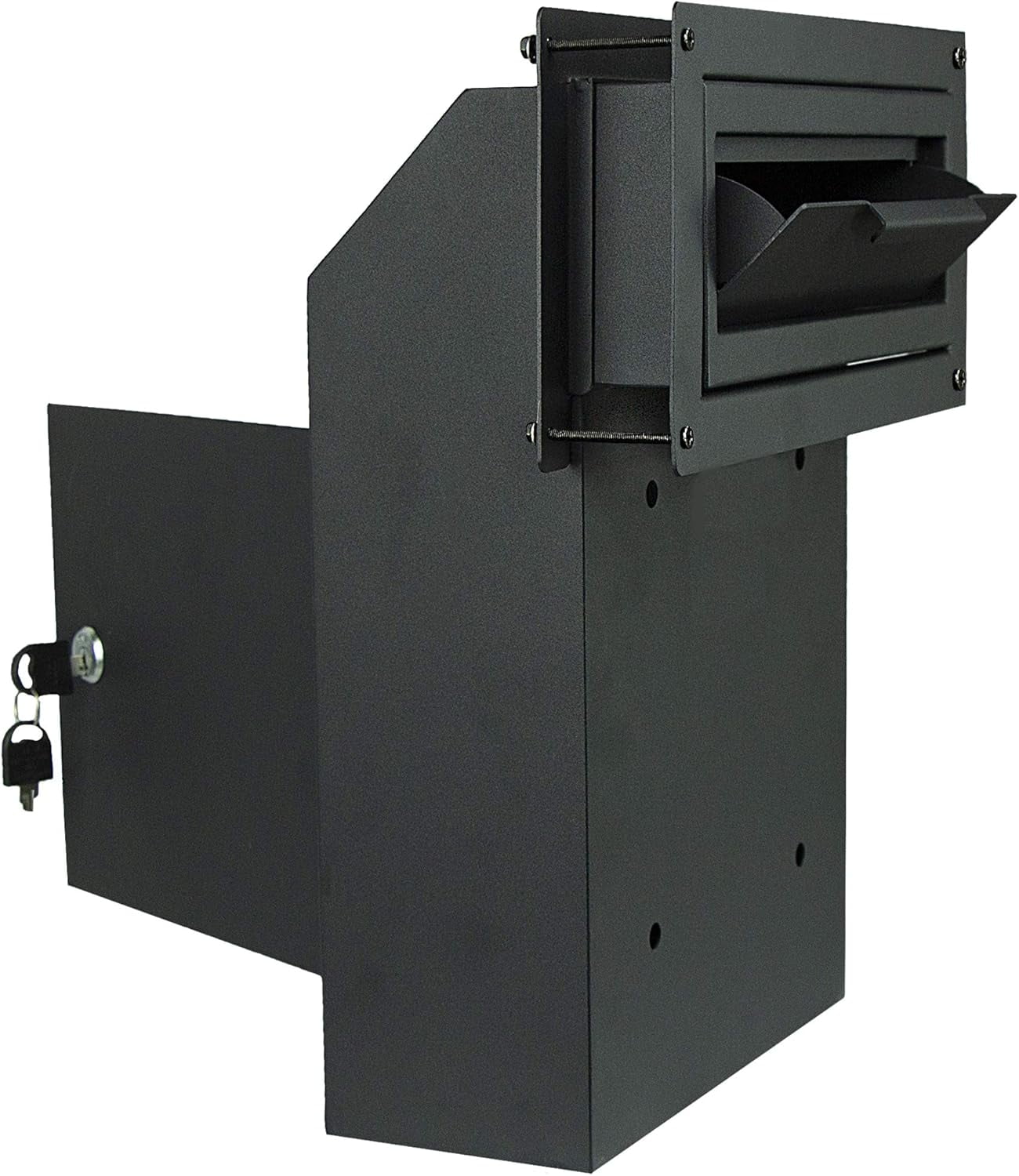 Pochar Door Drop Box for Mail, Rent, Deposit, and Night Key - Through ...