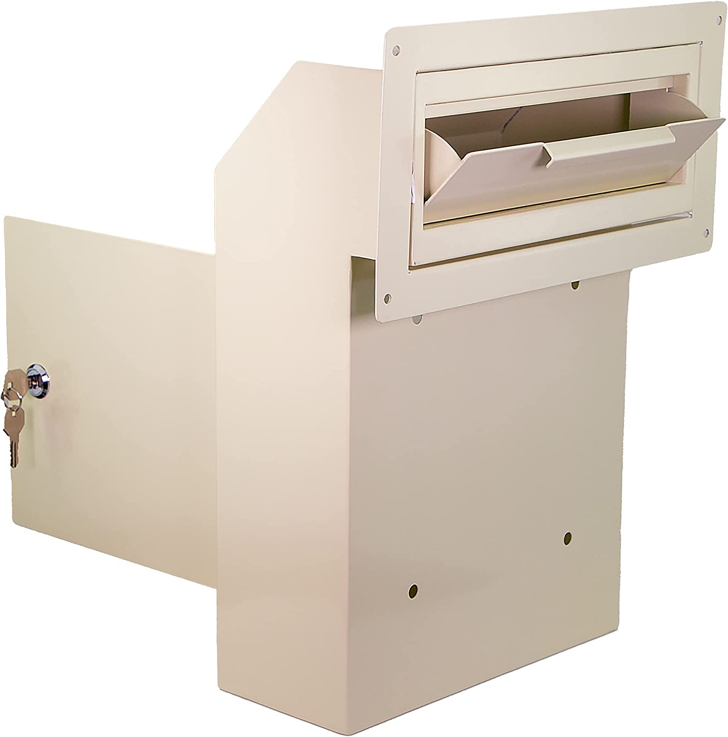 Pochar Door Drop Box for Mail, Rent, Deposit, and Night Key - Through ...