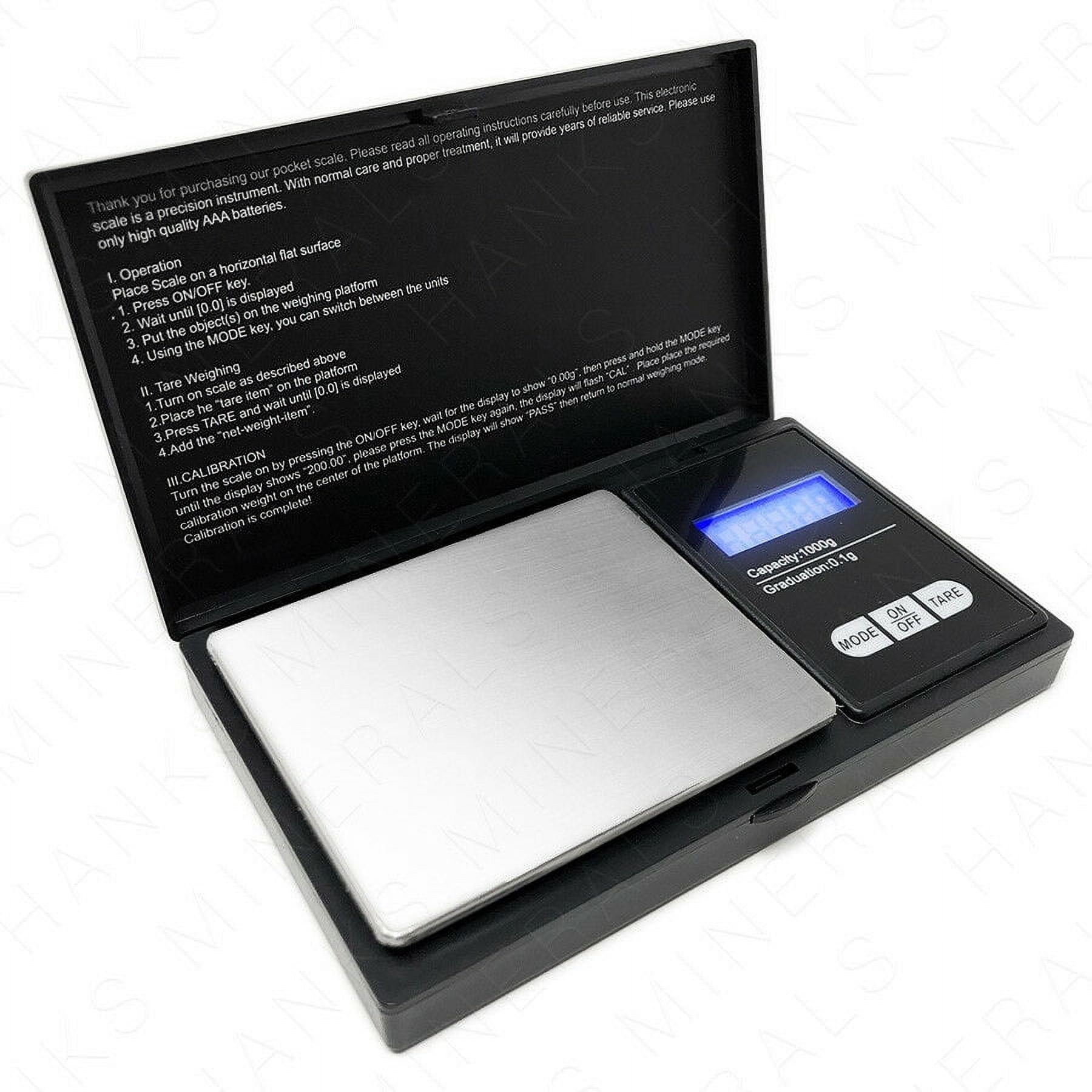 Pocket 1000g x 0.1g Digital Jewelry Gold Coin Gram Balance Weight ...