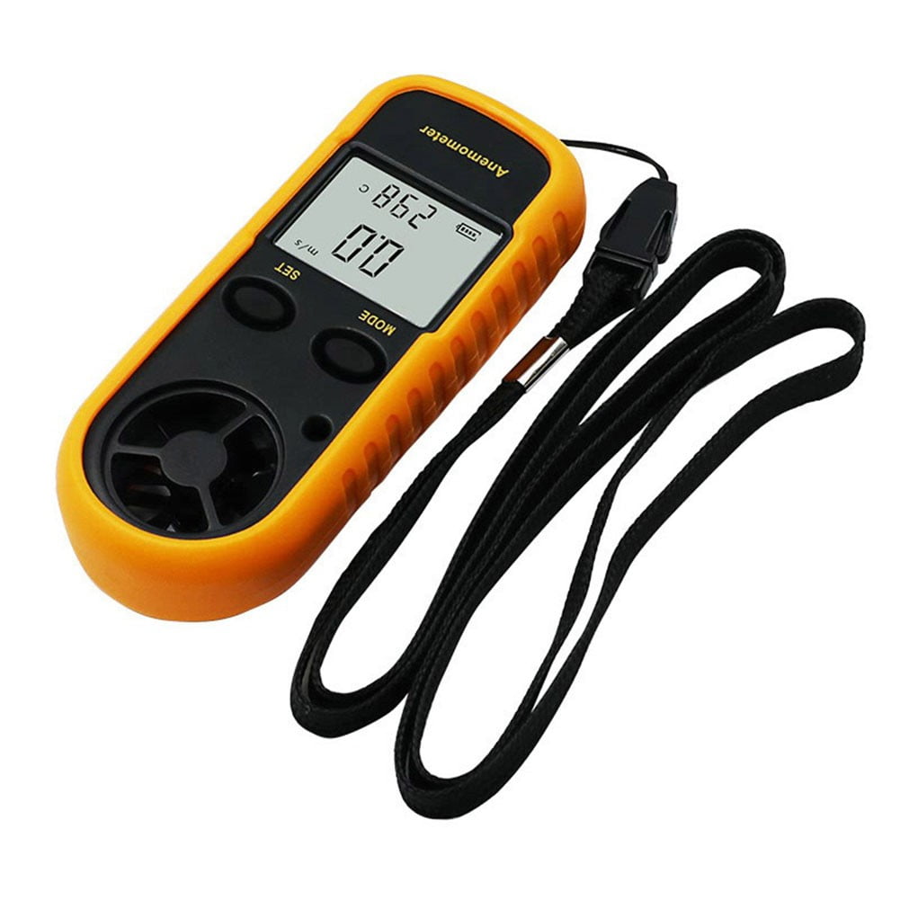 Pocket Anemometer Outdoor Digital Anemometer Handheld Test Device Tool ...