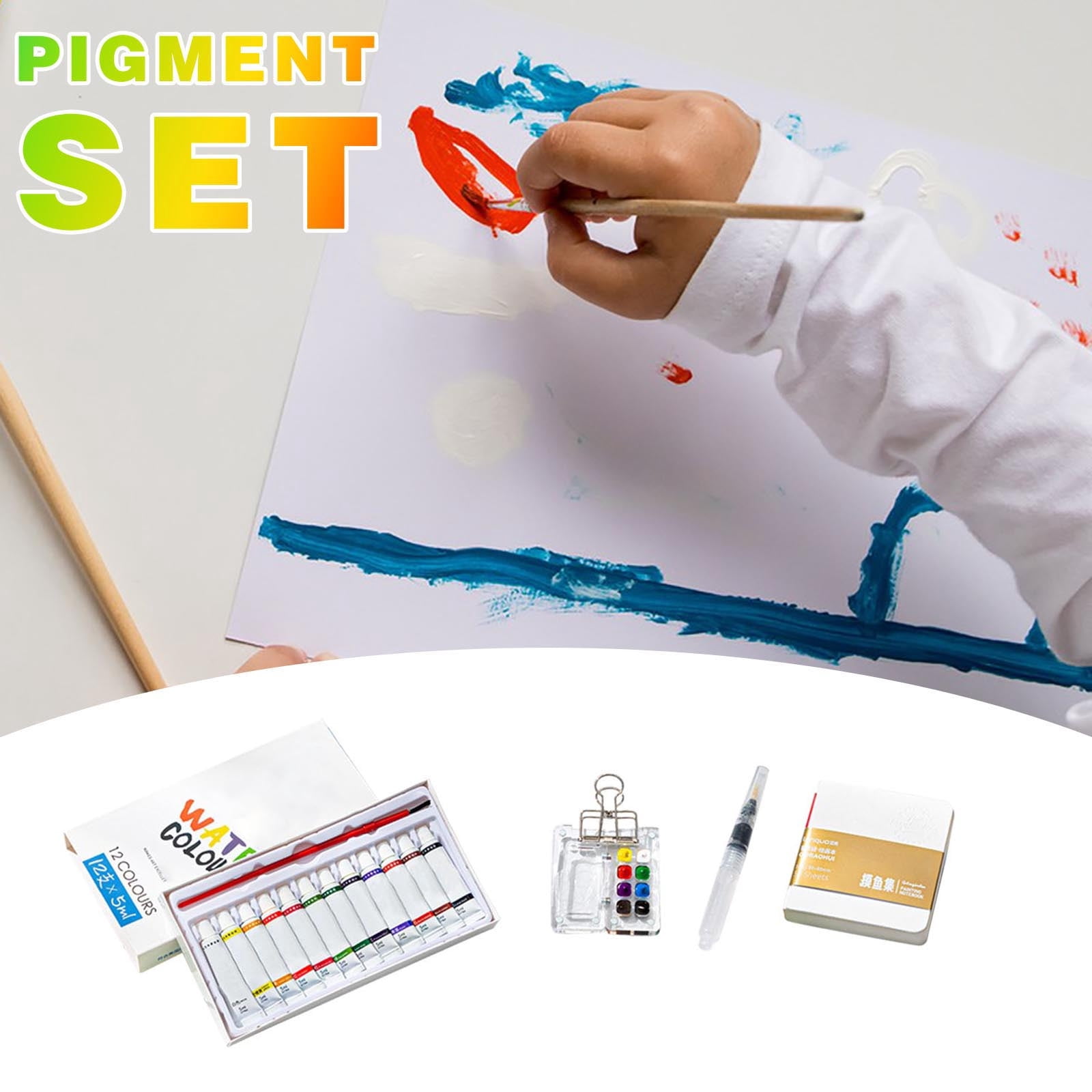 Pocket Artist Watercolor Travel Set, Drawing Board Paint Travel Kit ...