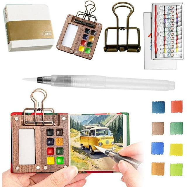Pocket Artist Watercolor Travel Set - Fourseasons Pocket Artist ...