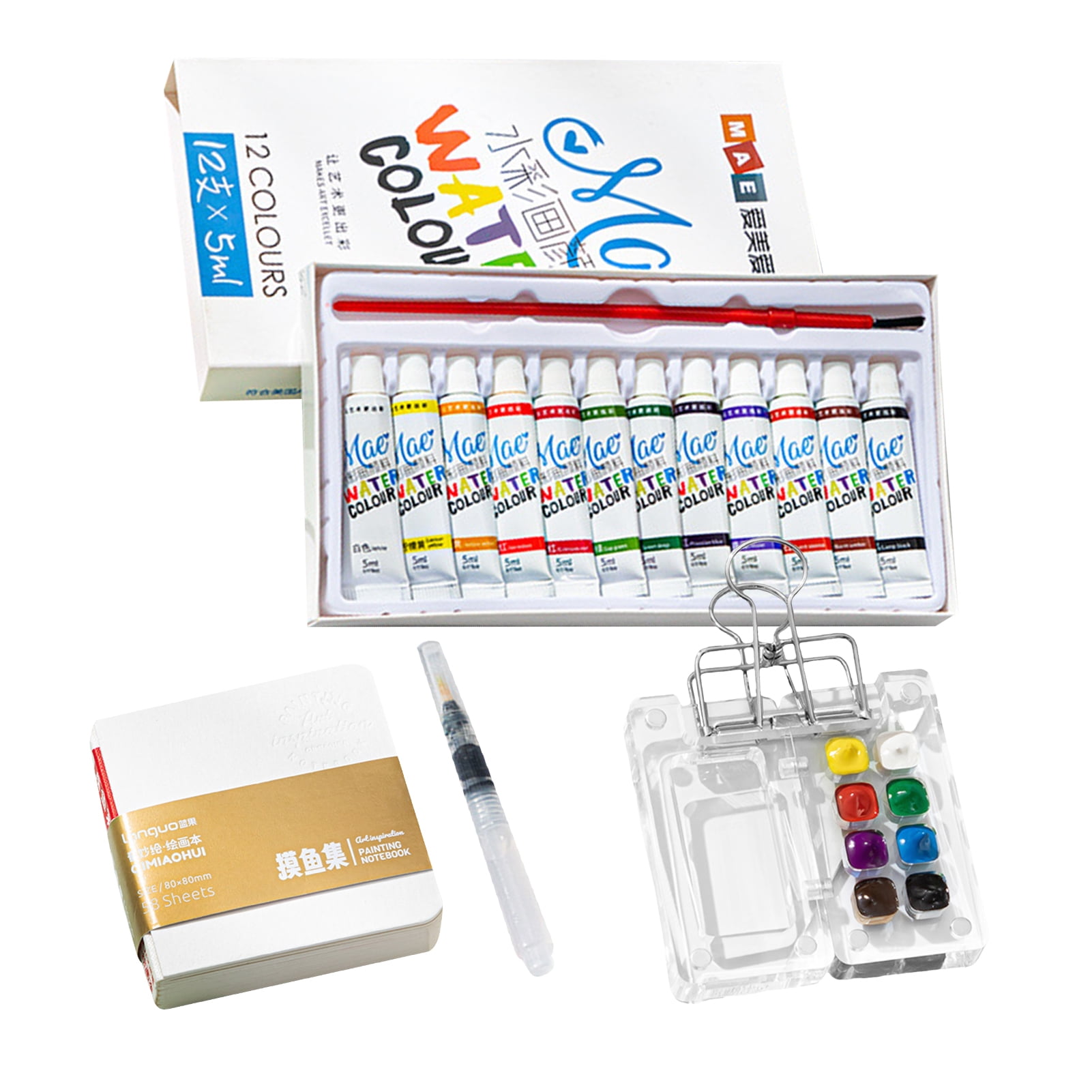 Pocket Artist Watercolor Travel Set | Watercolor Paint Palette ...