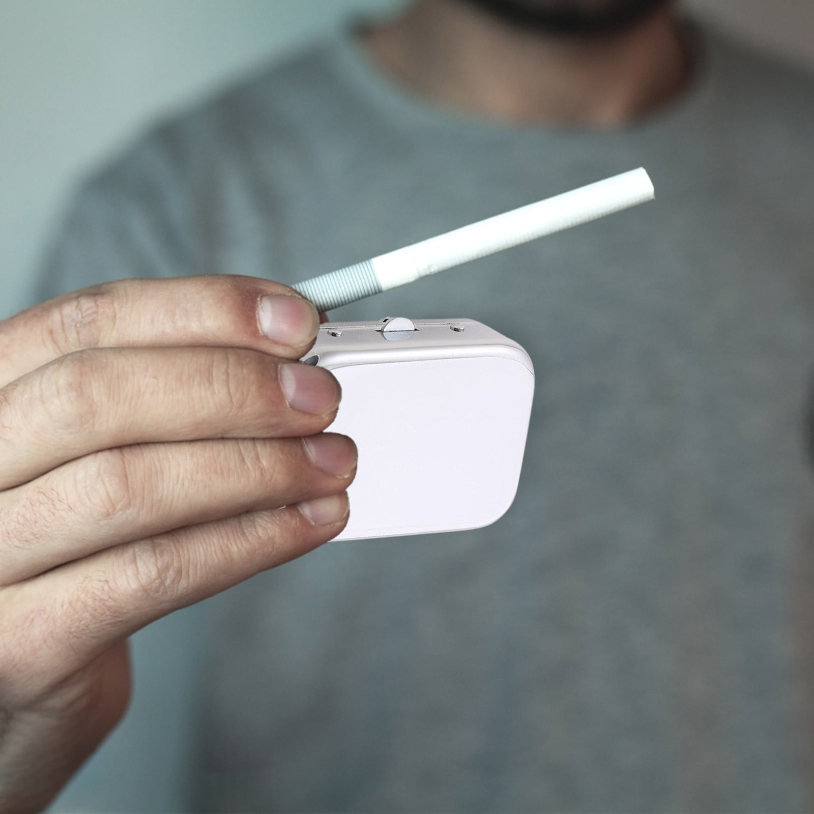 Pocket Ashtray Portable Ash Tray Metal Ashtrays With Lid Ash Butt ...