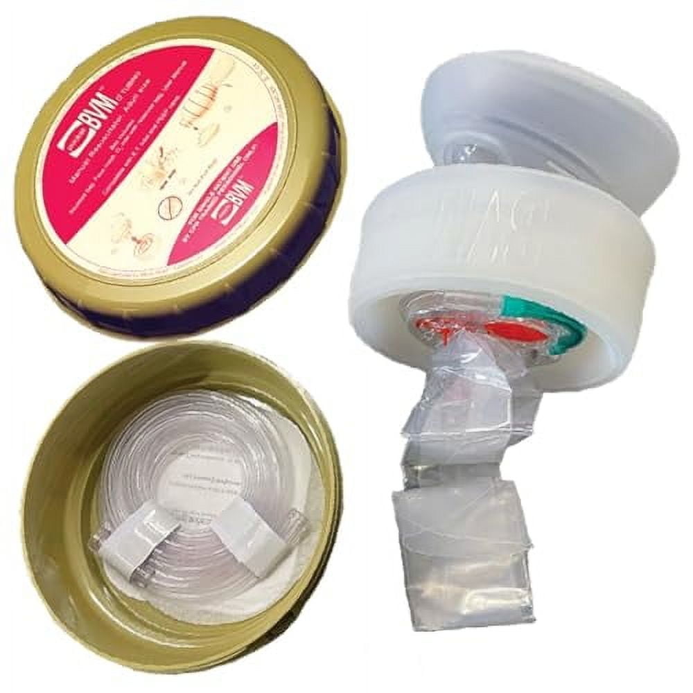 Pocket BVM with O2 Tubing by Micro BVM - Walmart.com