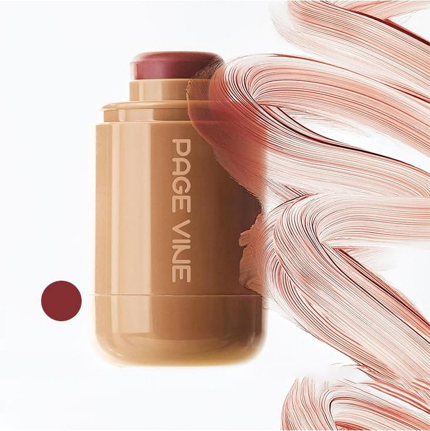 Pocket Blush Stick, 3-In-1 Buildable Natural Matte Blush Stick For ...