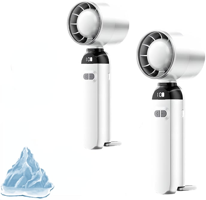 Pocket Breeze 3-in-1 Mini Turbo Fans, Mini Ice Cooling Fan, Hand ...