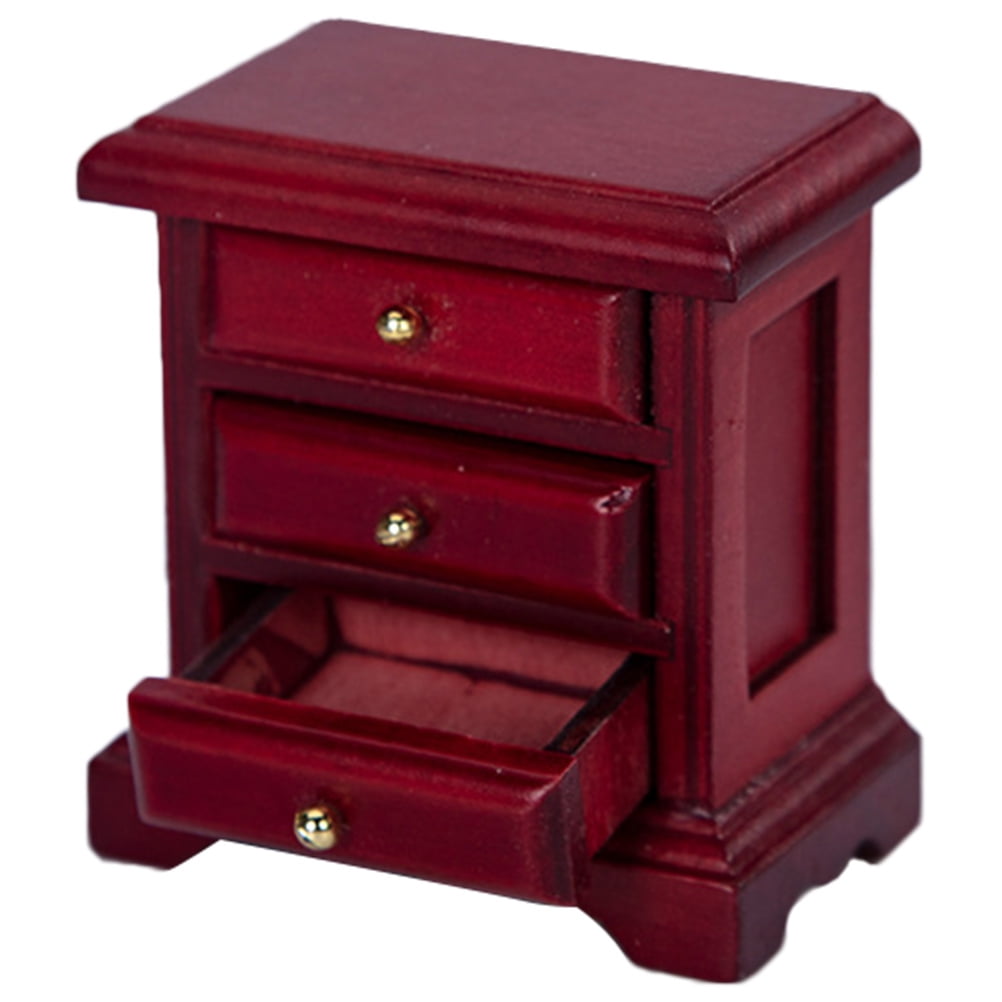 Pocket Cabinet Doll House Furniture Miniature Model Child - Walmart.com
