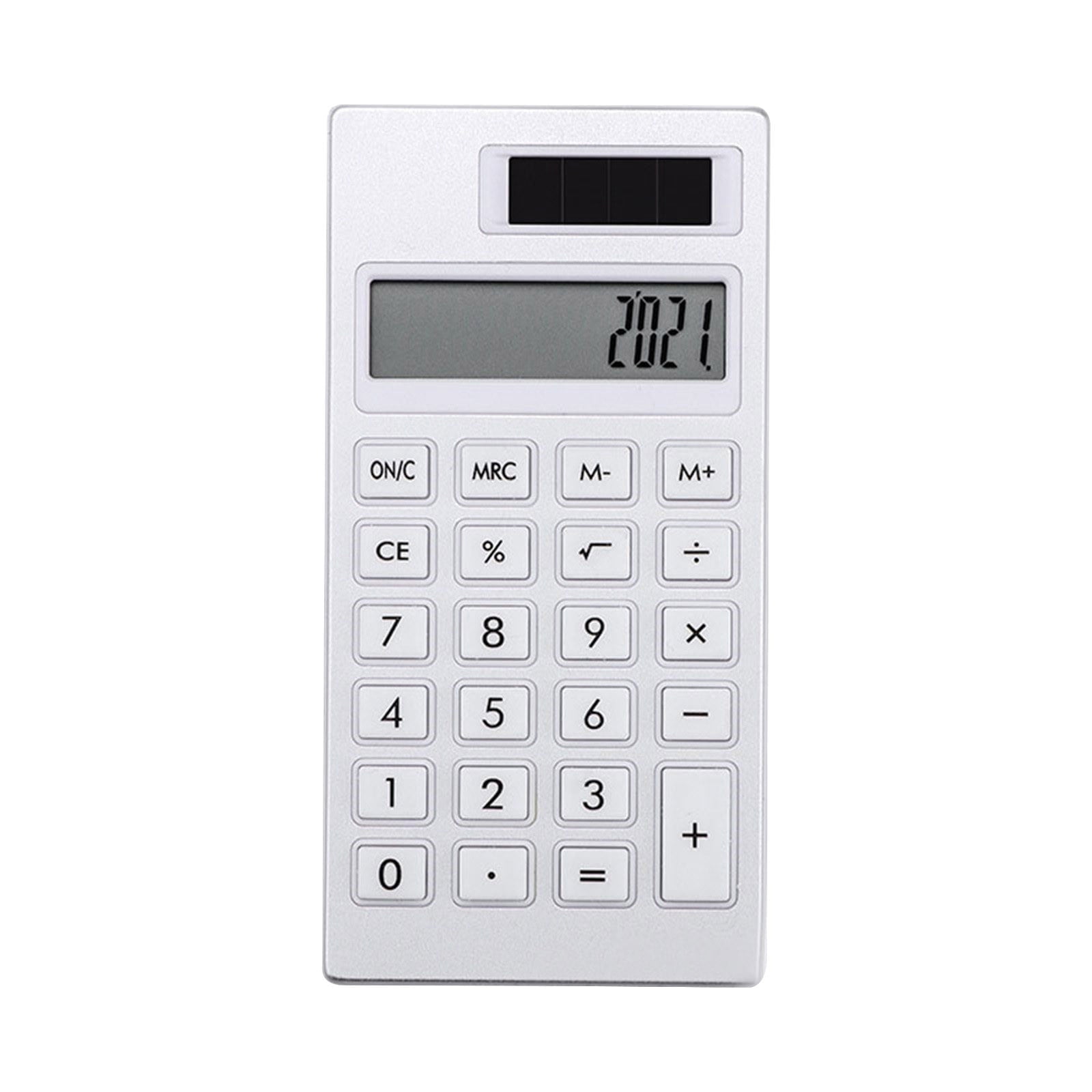 Pocket Calculator for School, 12-Digit Basic Standard Calcultors Solar ...