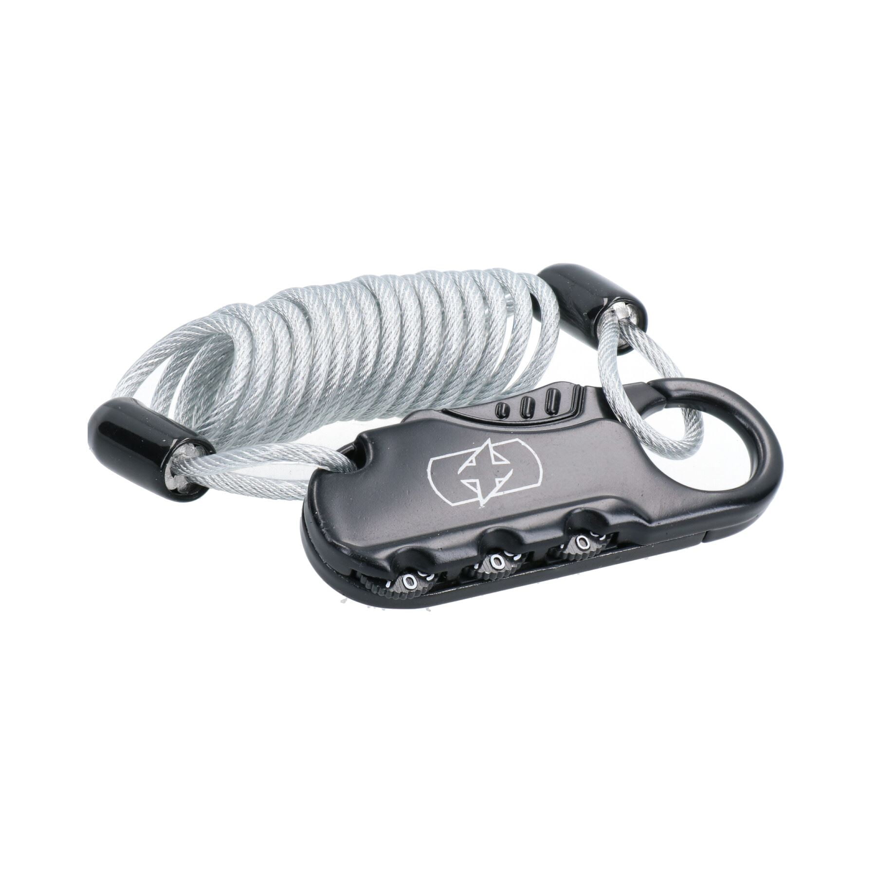Pocket Chain Lock 2.2 x 900mm Bike Cycle 3 Digit Combination Steel Coil ...