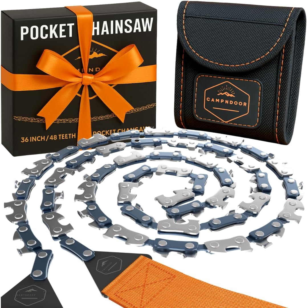 Pocket Chainsaw Survival ar Supplies - Hand Chain Saw for Camping ...