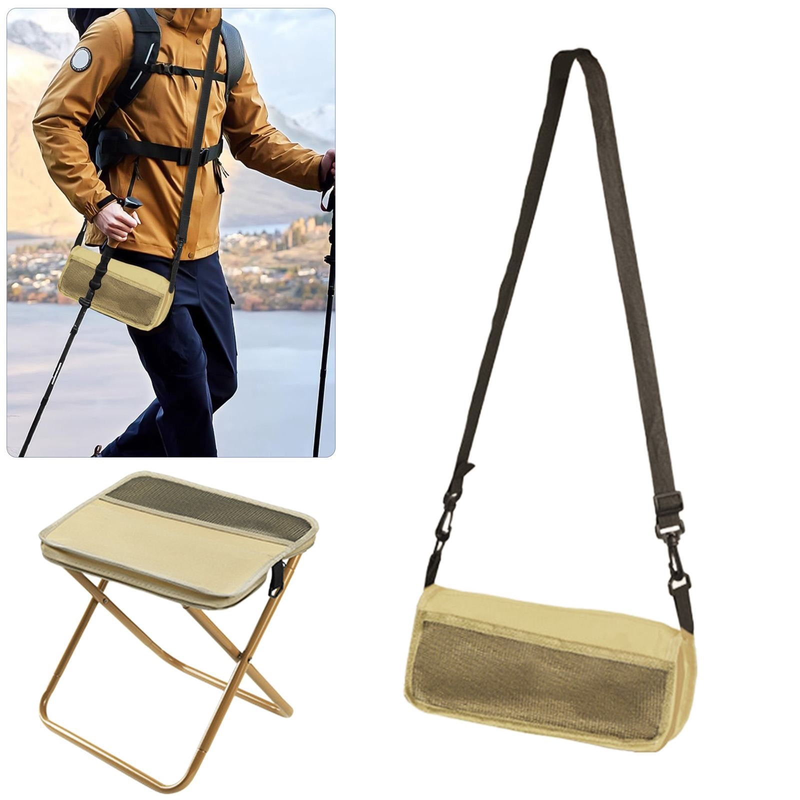 Pocket Chair Purse Outdoorsy Gifts For Men Collapsible Stool Hiking ...