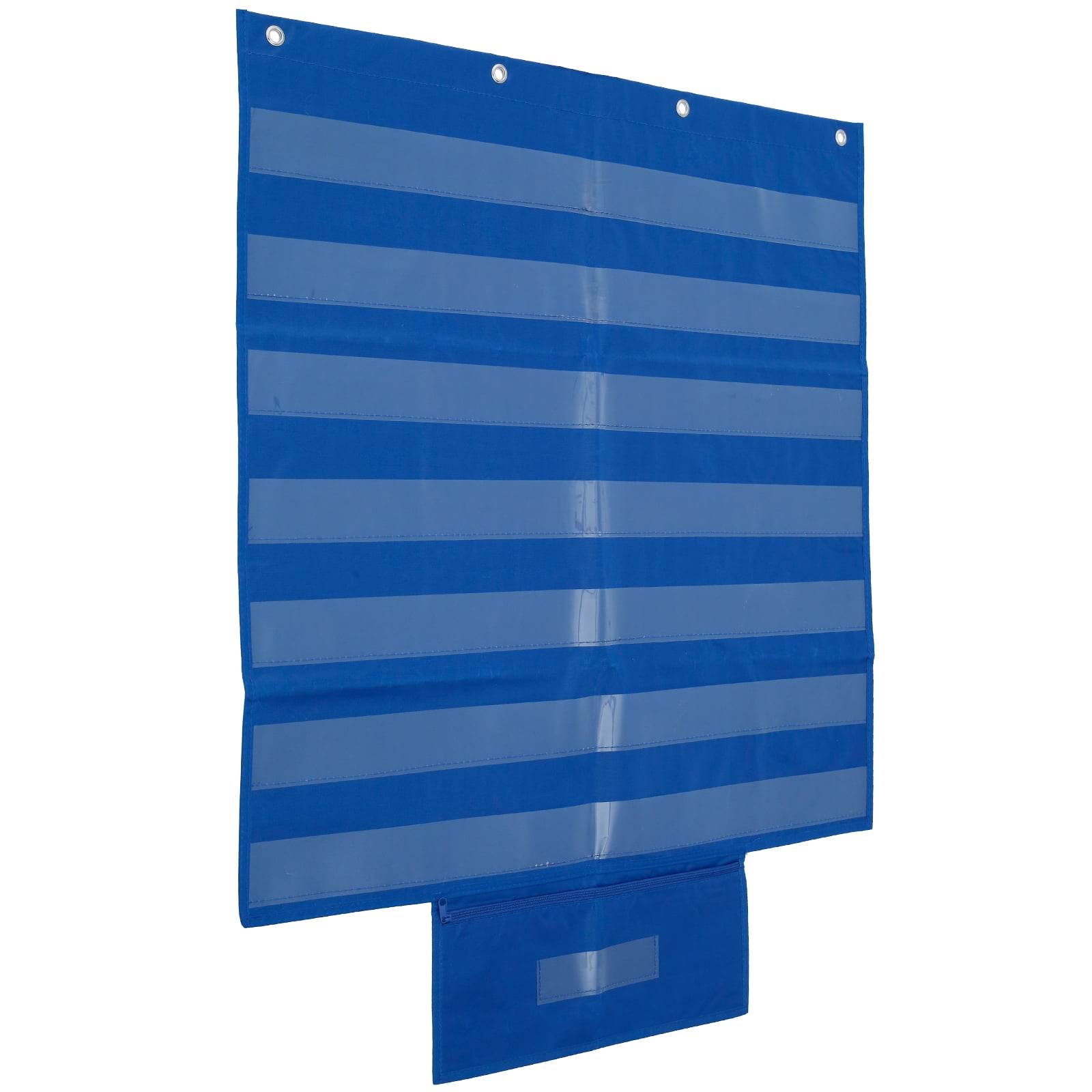 Pocket Chart Sentence Strip Holder with 7 Plus 1 Pockets Large ...