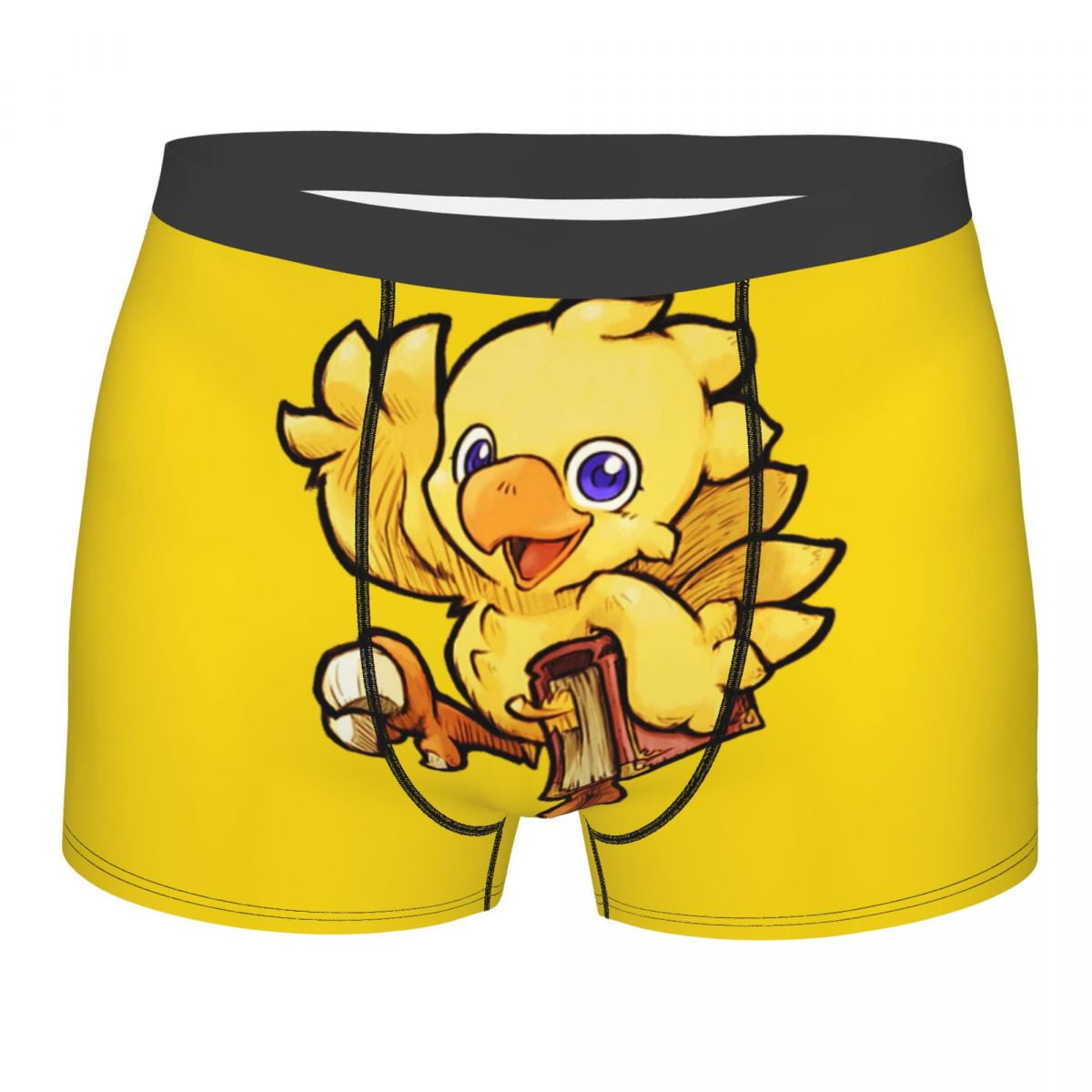Pocket Chocobo Boxer Shorts For Homme 3D Printed Male Science Game ...