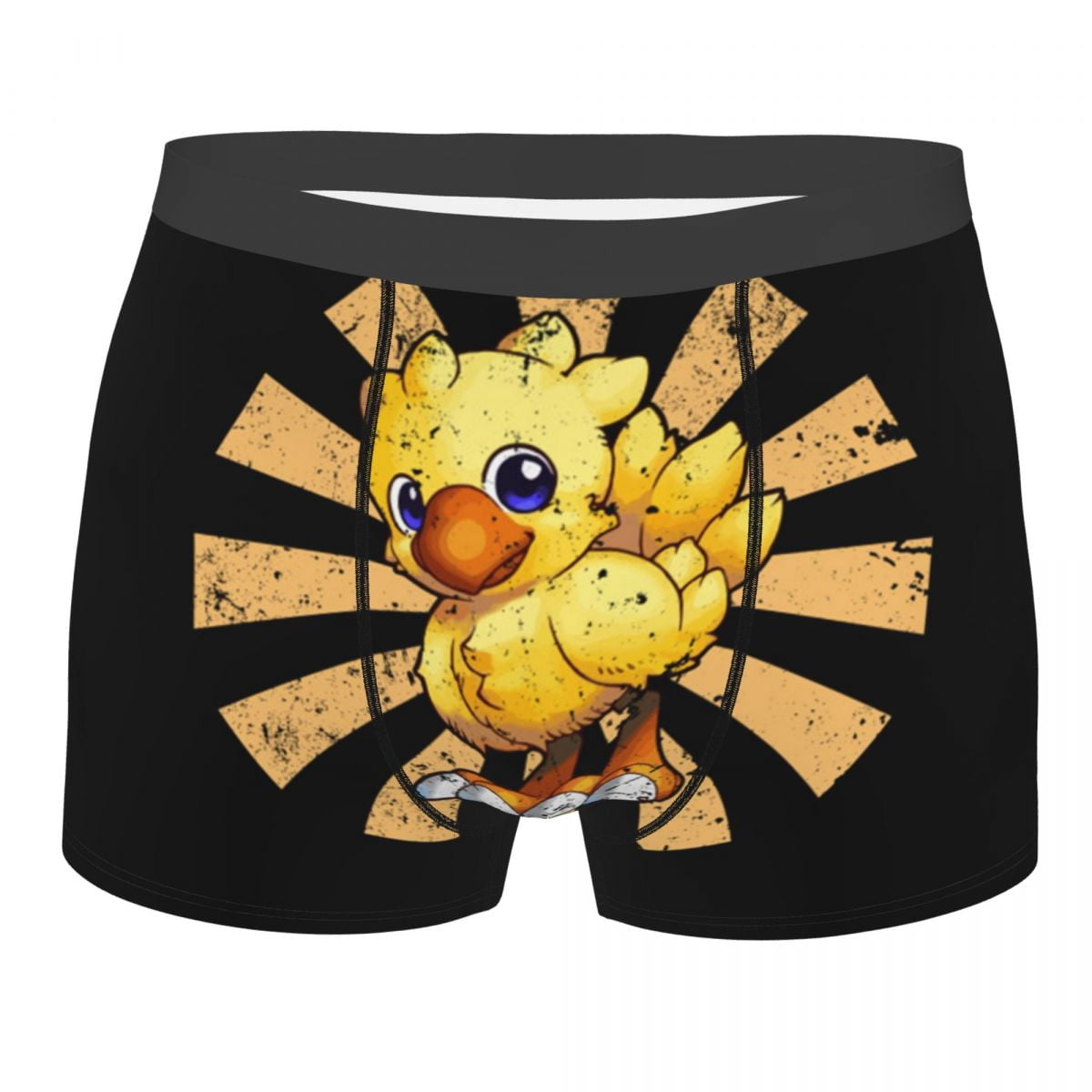 Pocket Chocobo Boxer Shorts For Homme 3D Printed Male Science Game ...