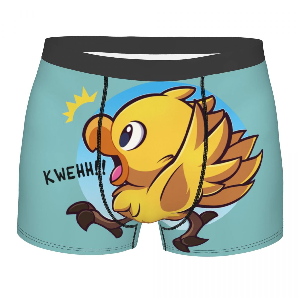 Pocket Chocobo Boxer Shorts For Homme 3D Printed Male Science Game ...