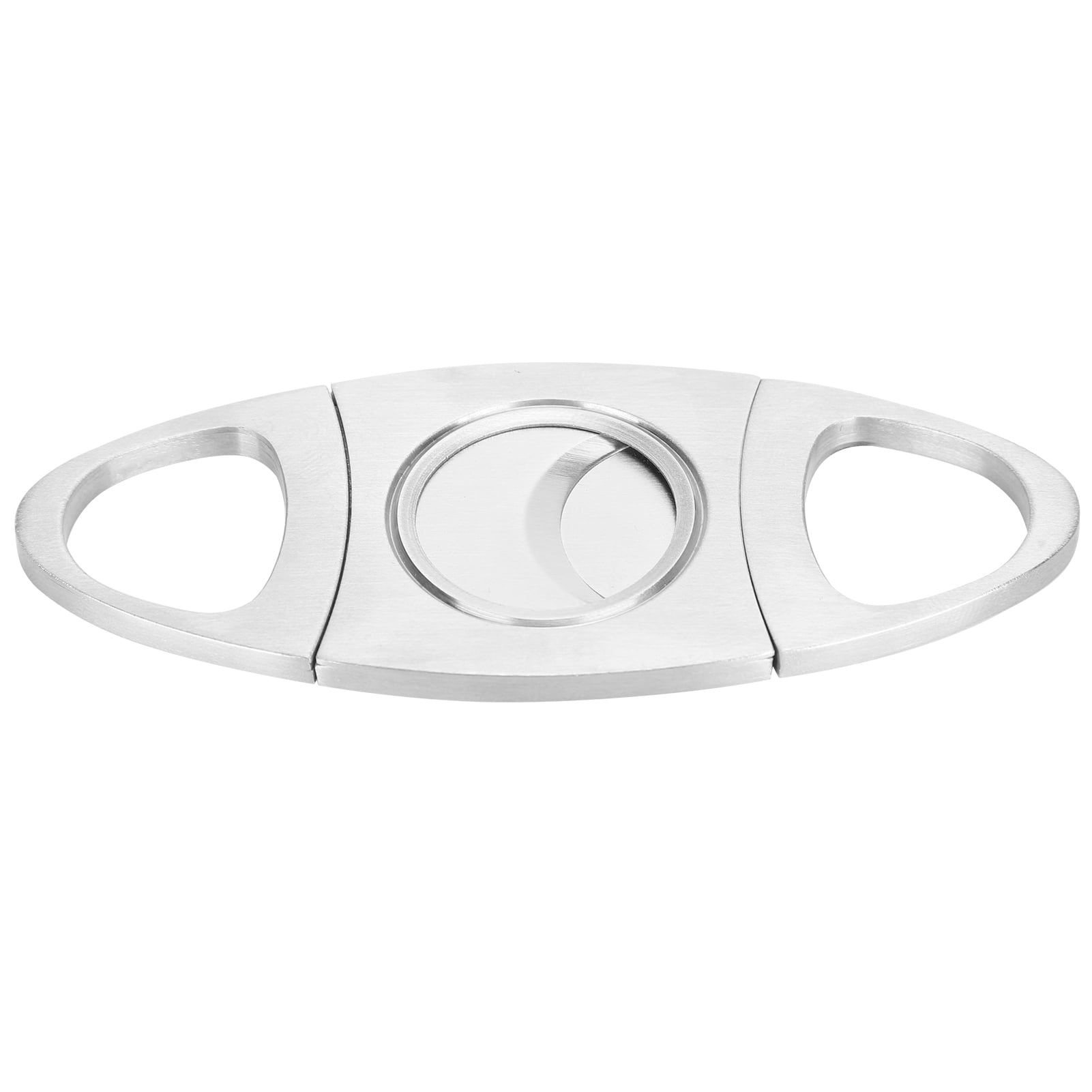 Pocket Cigar Cutter Cigarette Knife Scissors Stainless Steel Double ...