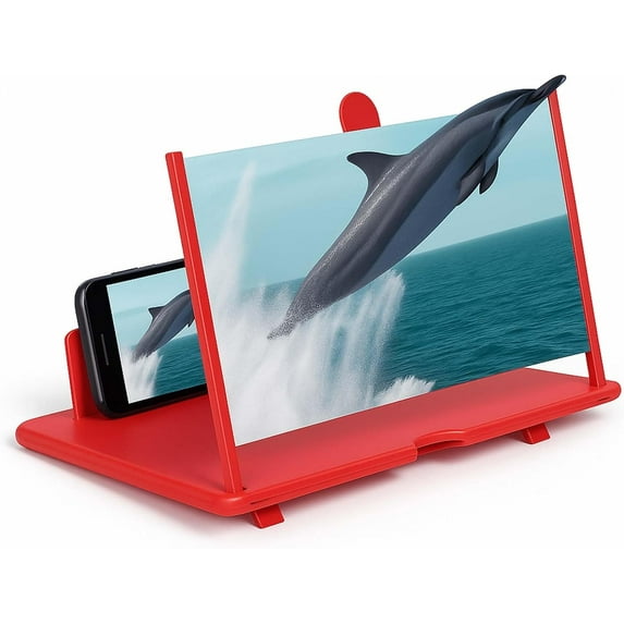 Pocket Cinema, 2026 Screen Magnifier New Version, 3D HD Projector ...