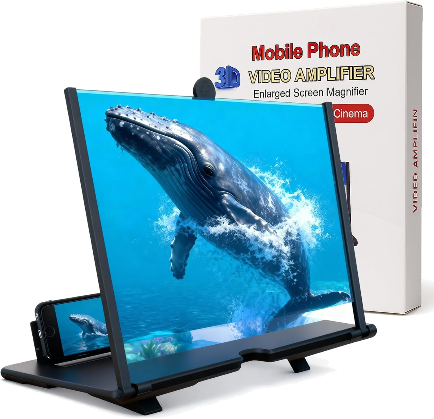 Pocket Cinema 2026 Upgraded Screen Magnifier for Cell Phone, 10–18 Inch ...