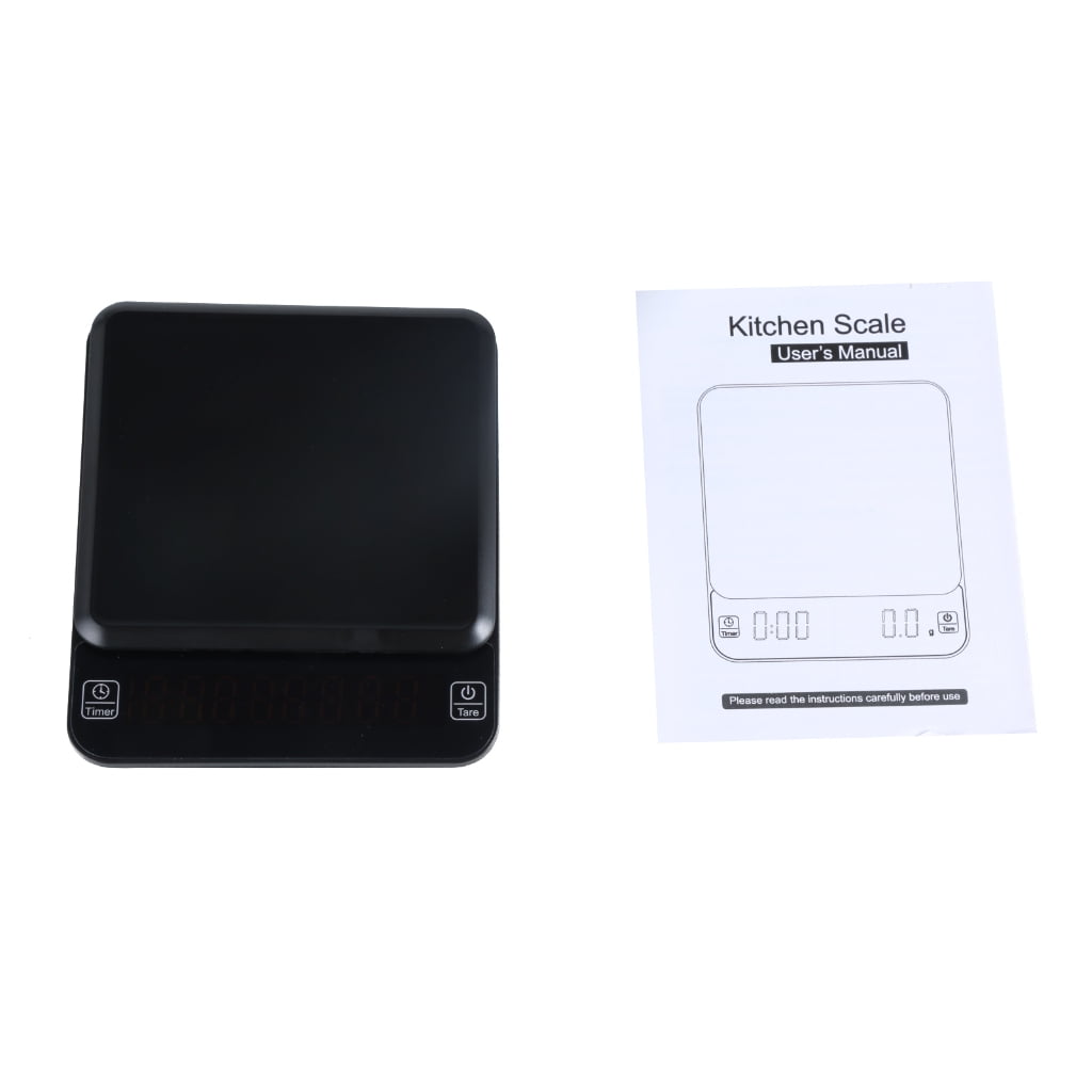 Pocket Coffee Scale With Accurate Tare And Timing, 3KG Capacity ...