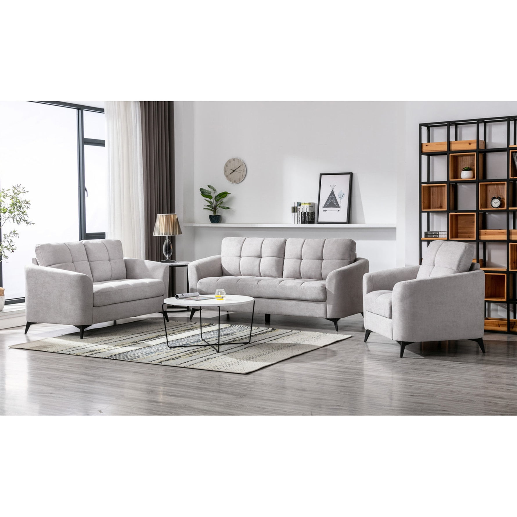 Pocket Coil Seating & Comfortable Seating Angle - Sofa Set for Relaxed ...