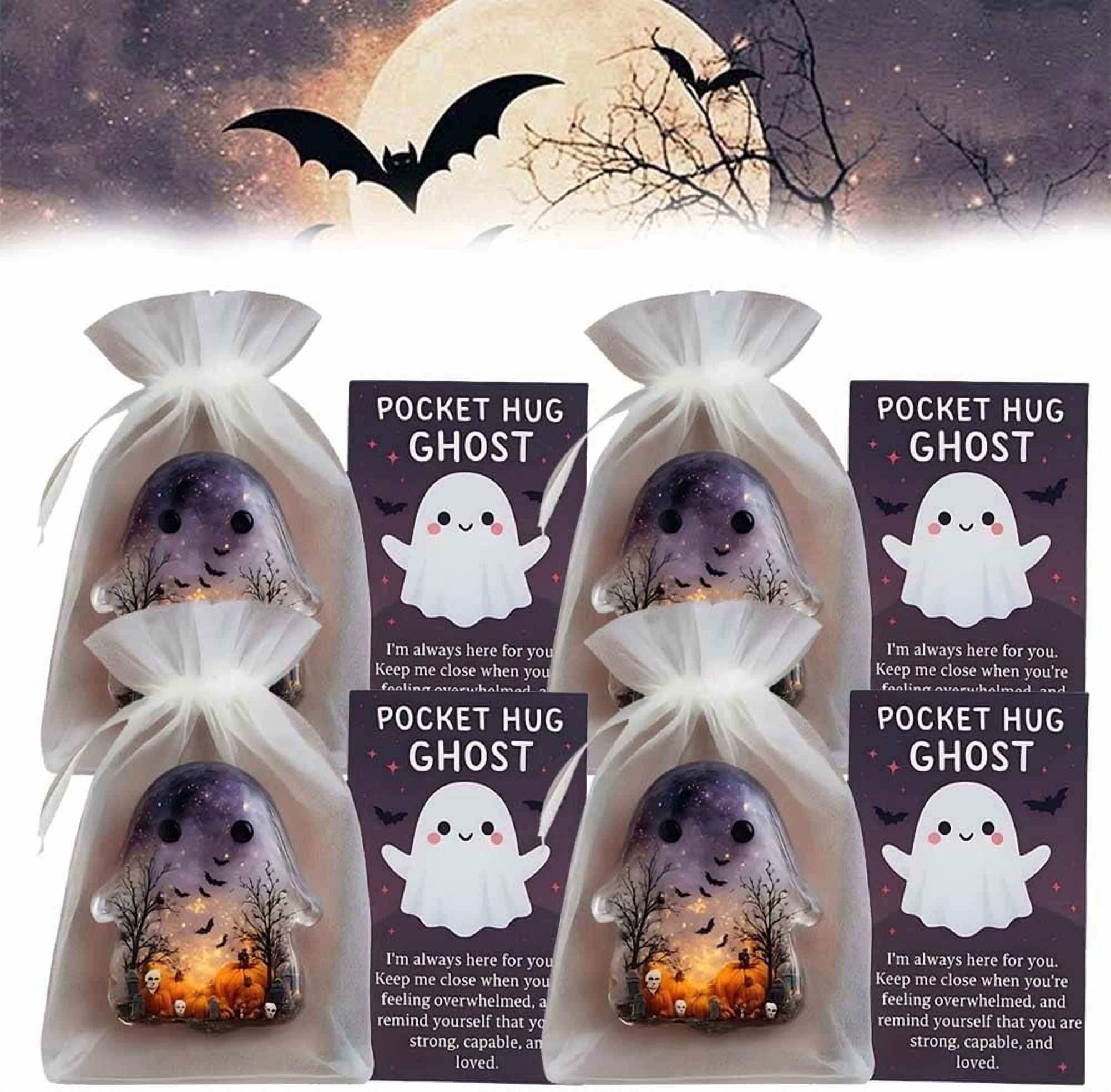 Pocket Comfort Ghosts: A Hug in Your Pocket, Cute Halloween Ghost ...