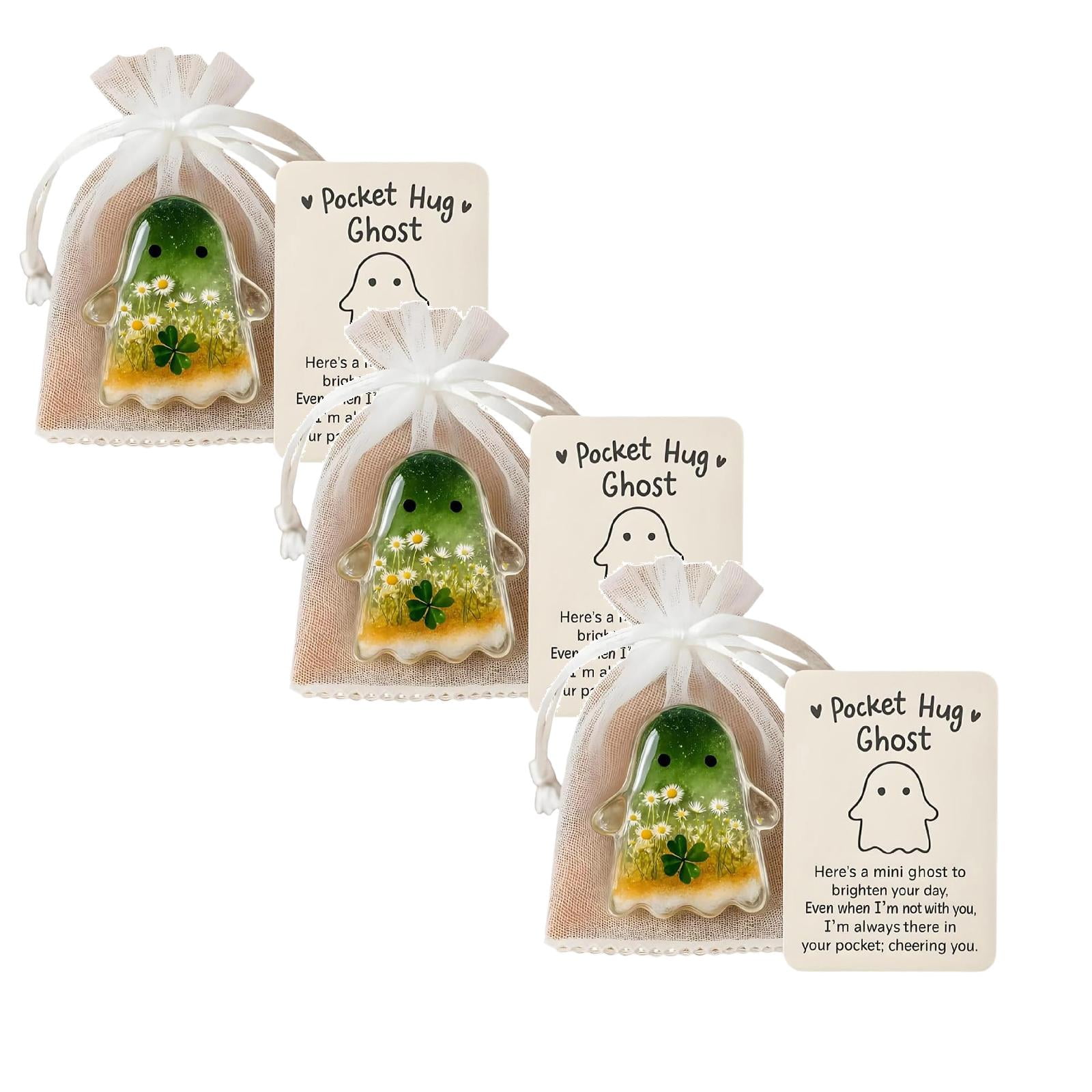 Pocket Comfort Ghosts: Cute Halloween Emotional Support Pockets Gift ...