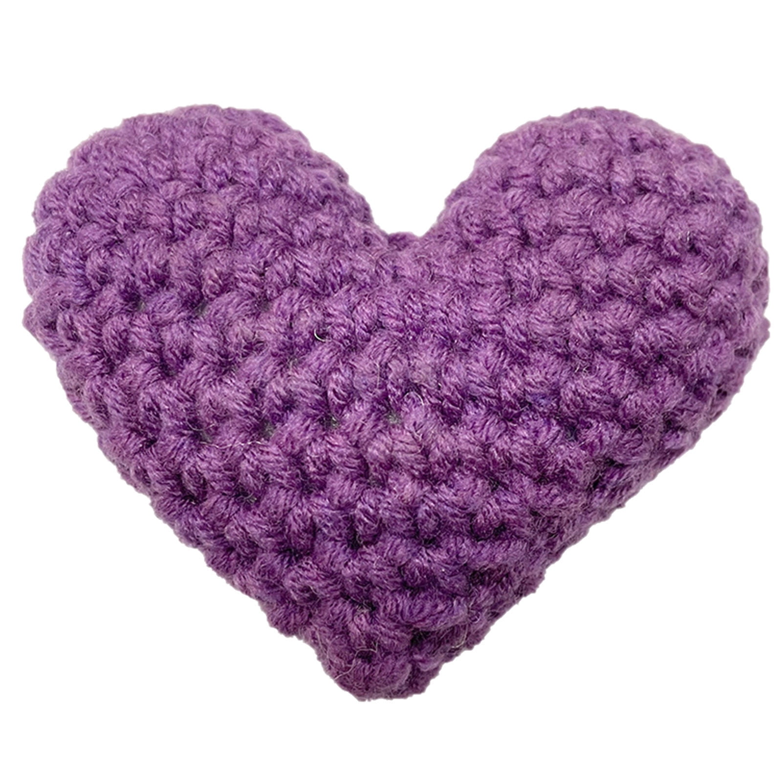 Pocket Crocheted Heart, Small Handmade Gift, Cute DIY Craft for Home ...