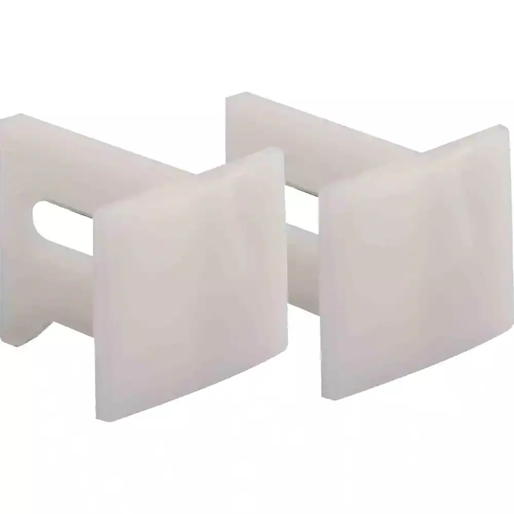 Pocket Door Bottom Guides, 1-1/8 In., Plastic, White (2-Pack) - Walmart.com