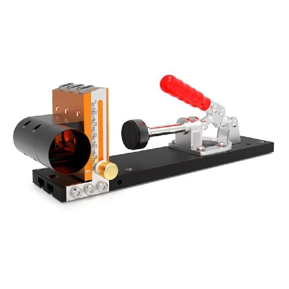 Pocket Dowel Hole Jig System Set Wood Woodwork Guide Joint Angle Tool ...