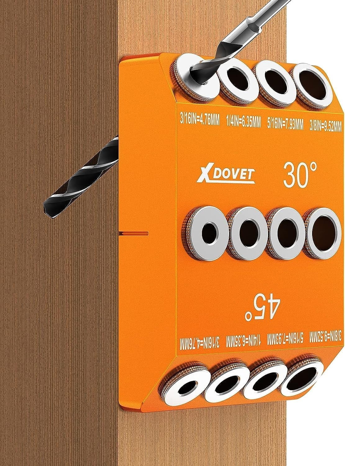 Pocket Drill Jig ,30 45 90 Degree Angle 4 Sizes Drill Jig for Angled ...