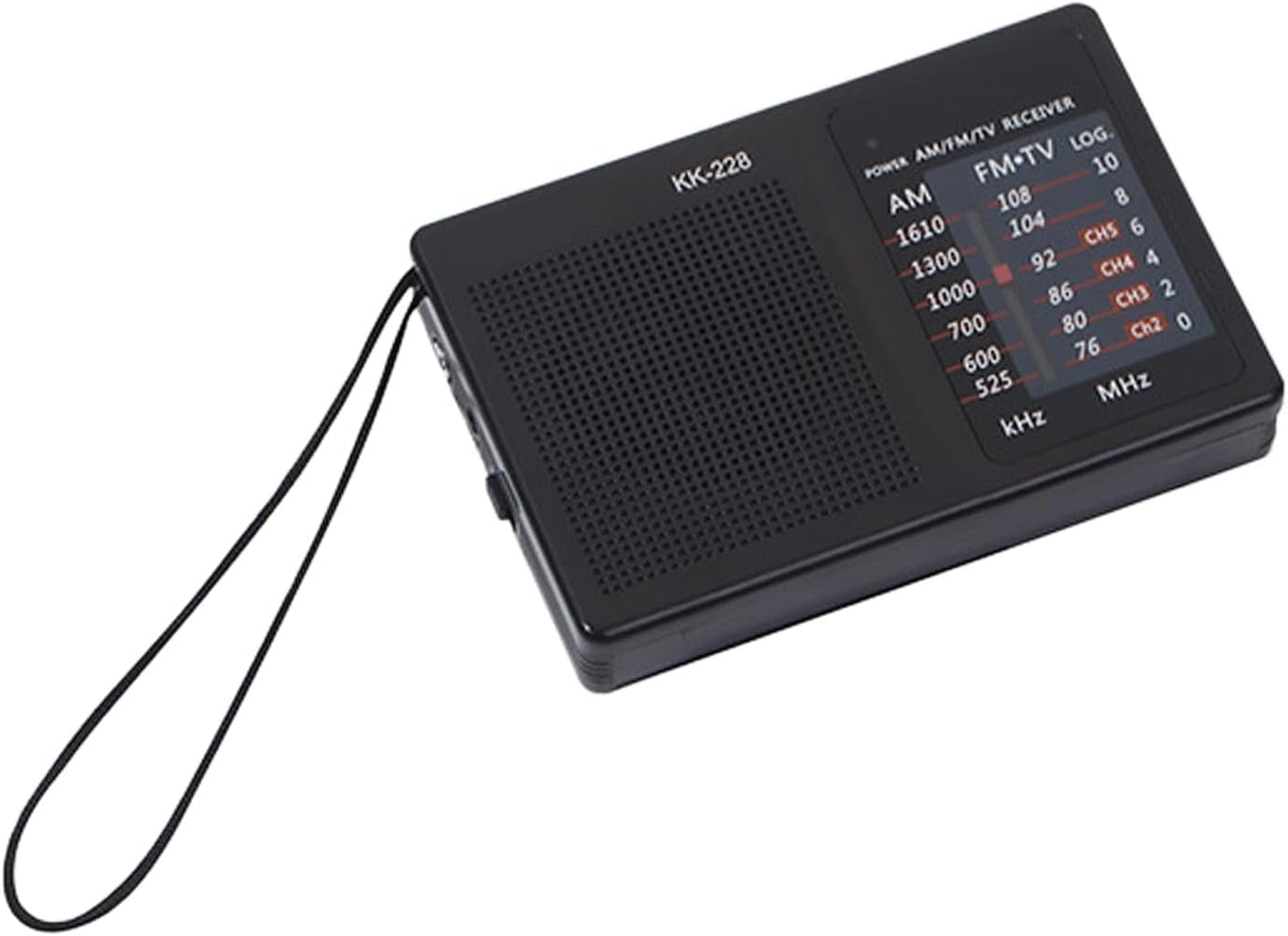 Pocket Am FM Radio,Portable Transistor Radios - Battery Powered Stereo ...