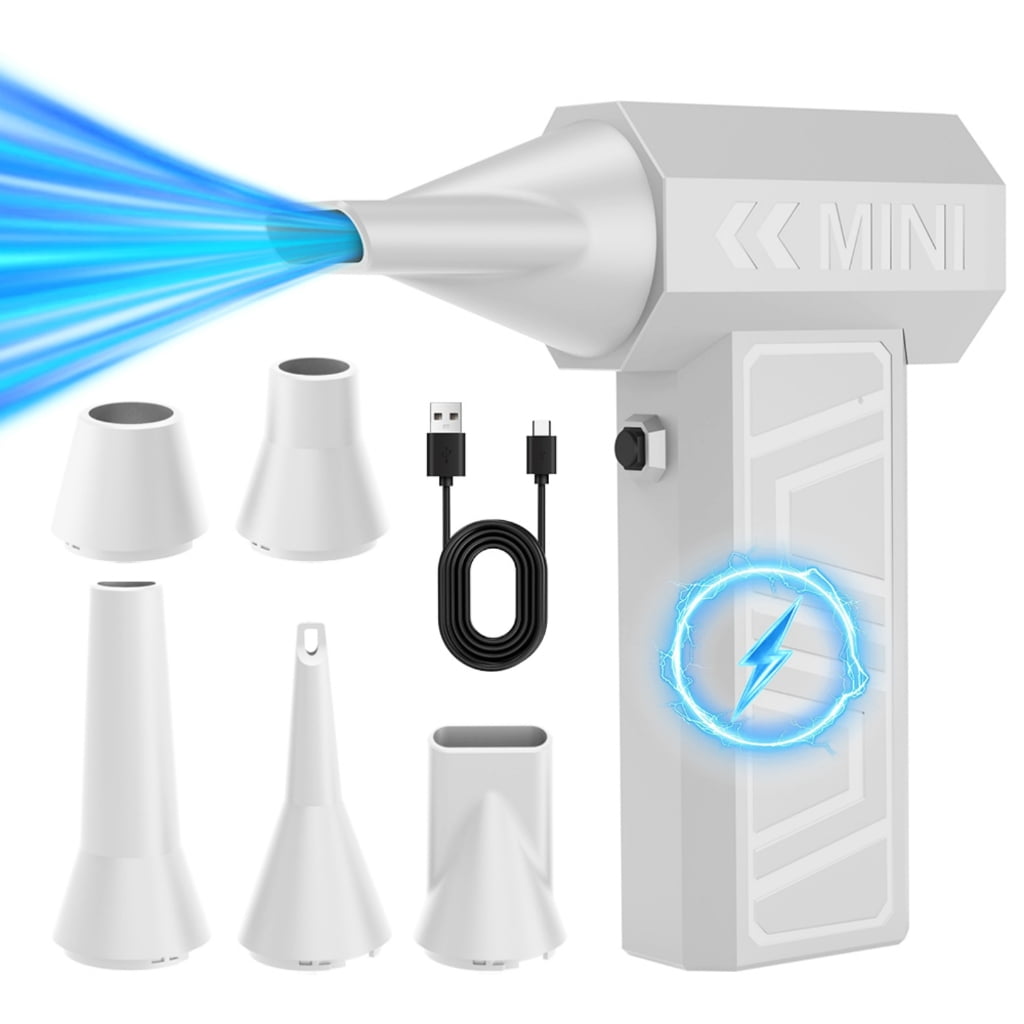 Pocket Fan Handheld Powerful 105000RPM Mini Fan Air Blower Rechargeable ...