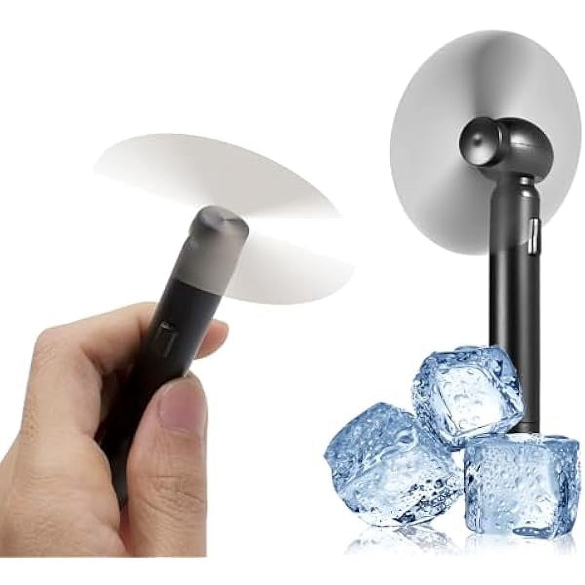 Pocket Fan, Mini Fan Portable, Handheld Fan AAA Battery Powered ...